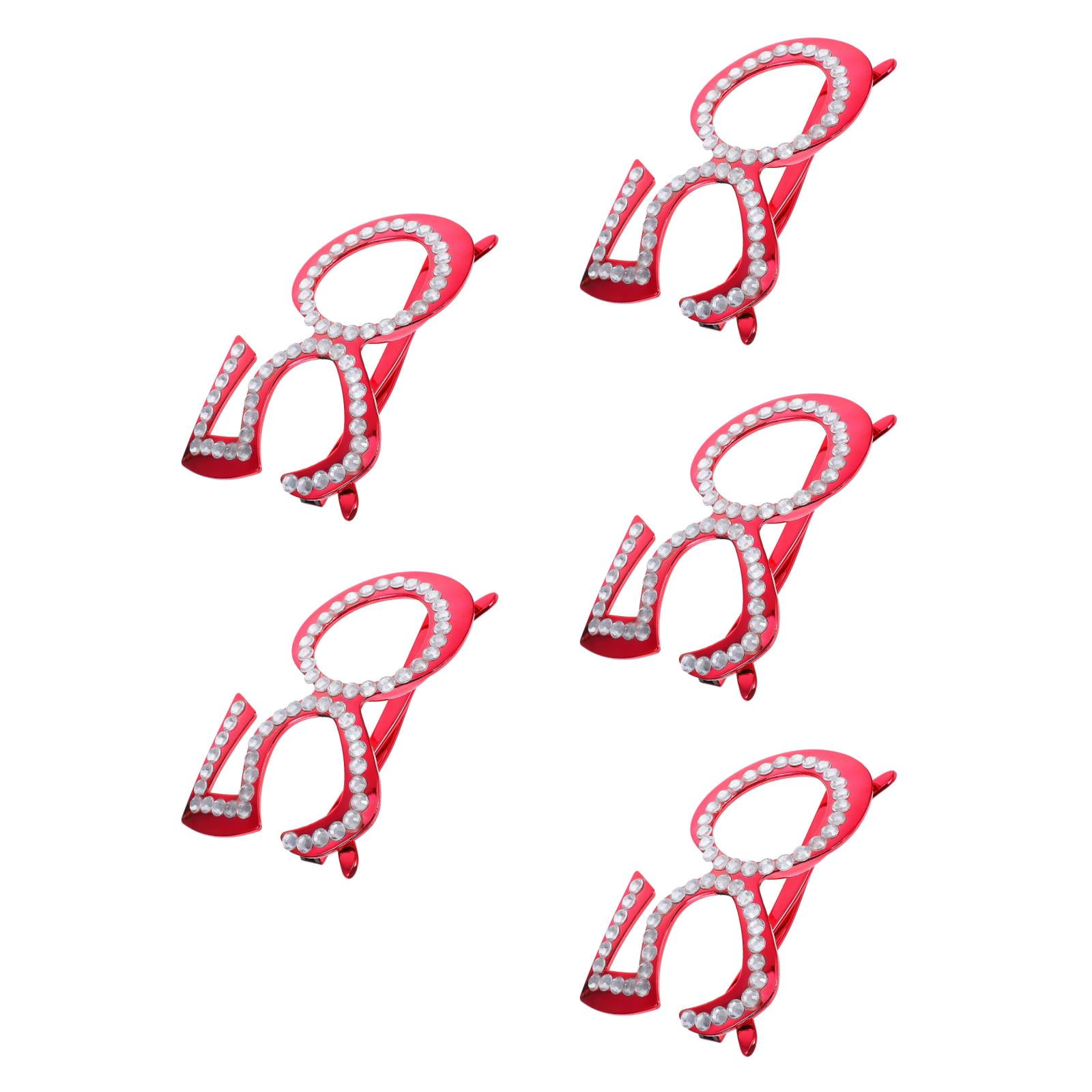 Worgeous 5 Pairs of Birthday Glasses 50 Years Old Glasses with ...