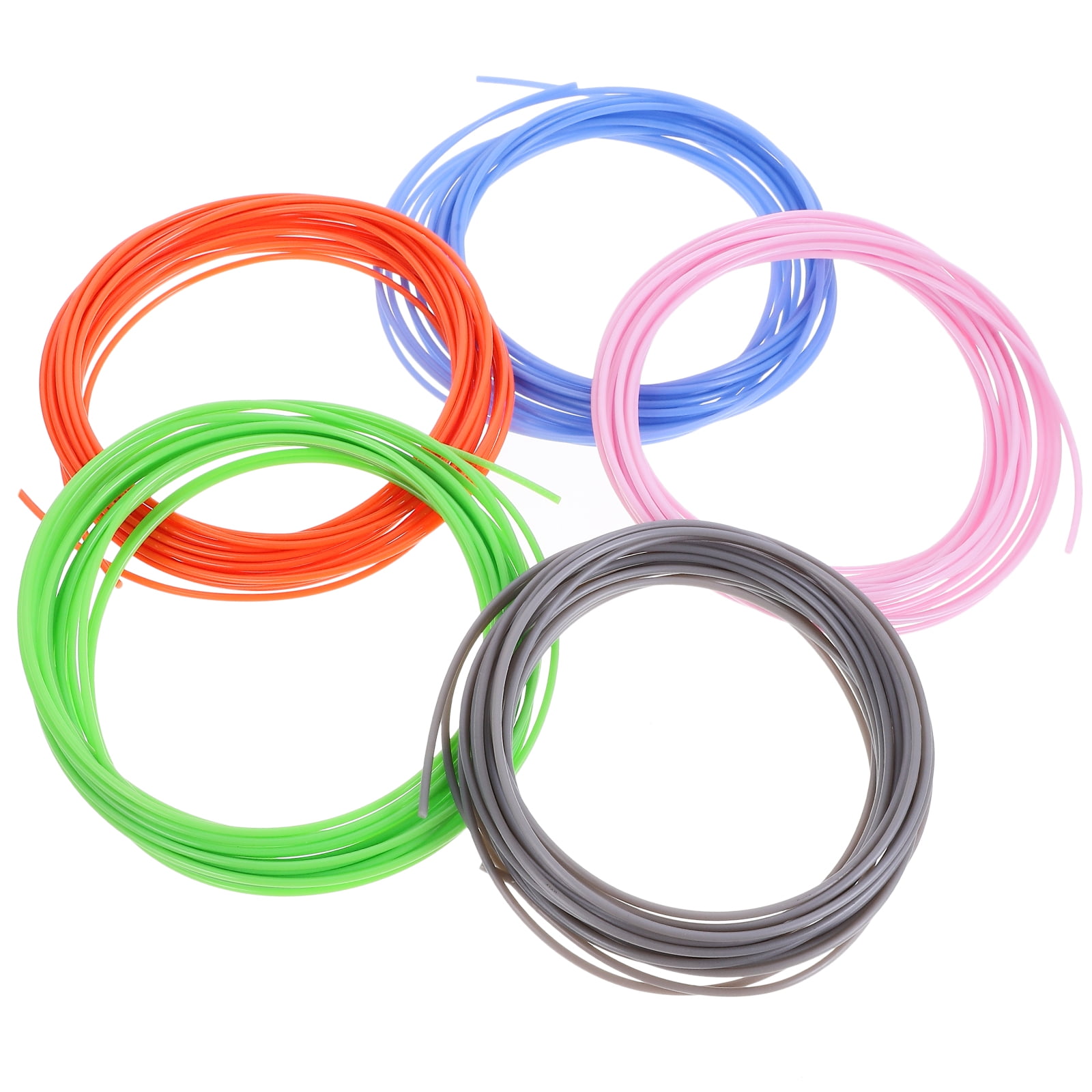 Worgeous 5 Pcs 3D Printing Filament Pla 1.75mm Color High Temperature ...
