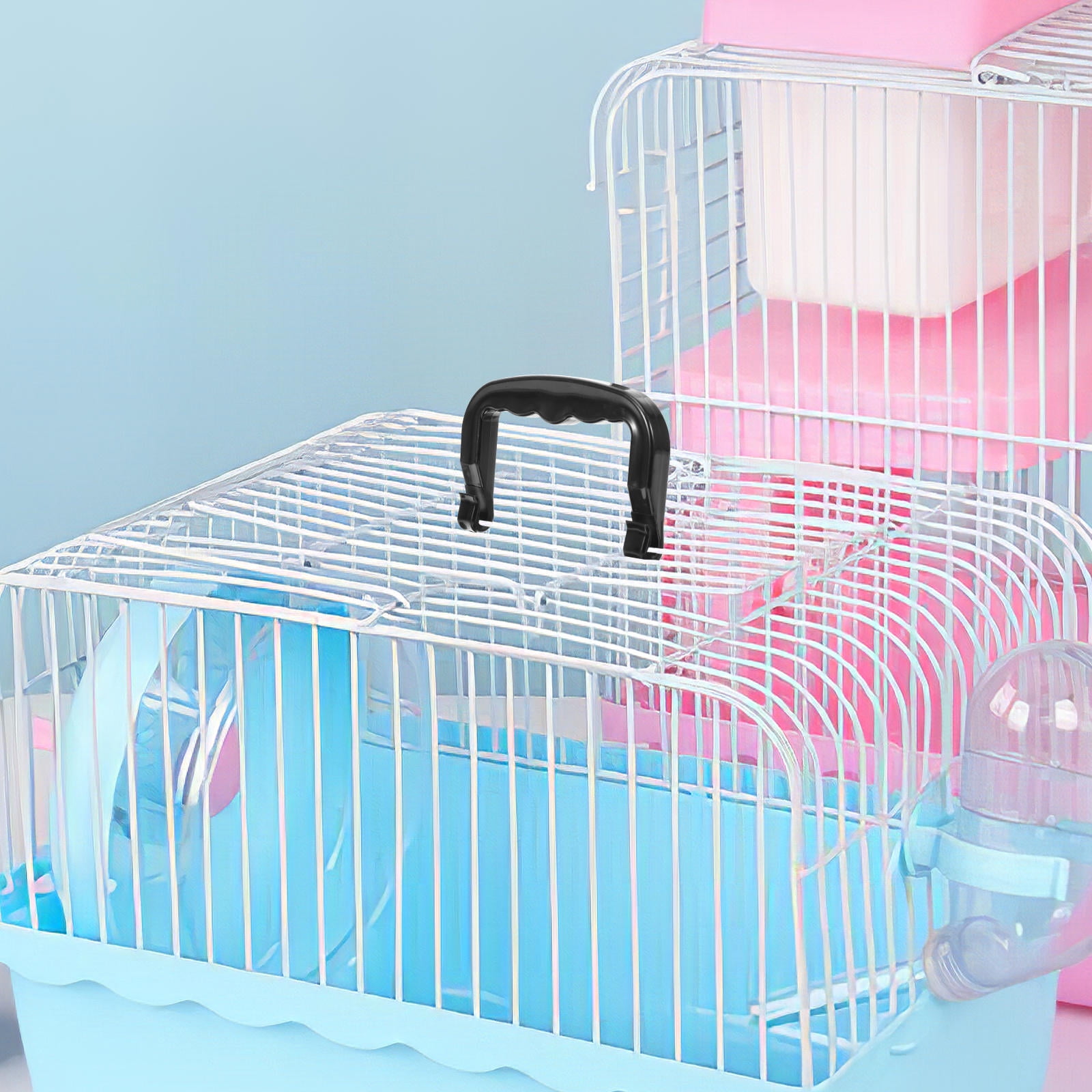 Worgeous 5 Pcs Accessory Carry Cages for Birds Pet Crate Handle Rabbit ...