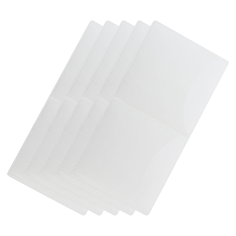 Worgeous 5 Pcs Annual Car Inspection Bag 19.00X9.30X0.10CM Transparent ...