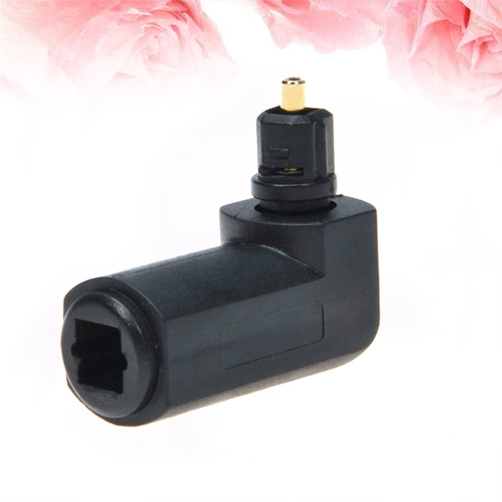 Worgeous 5 Pcs Fiber Optic Adapter Optical Audio Male to Female ...