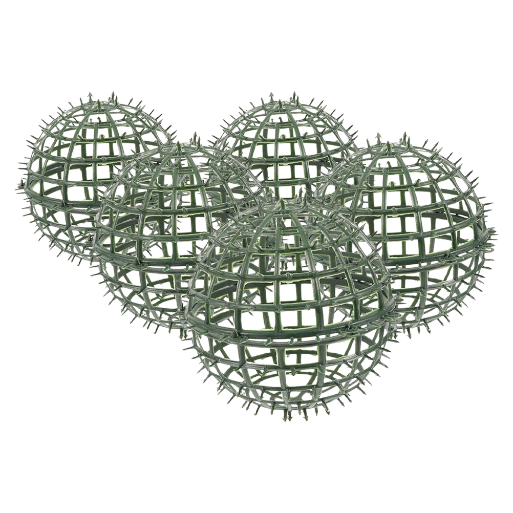 Worgeous 5 Pcs Grass Ball Stand Car Victory Decor Yellow Forefinger ...