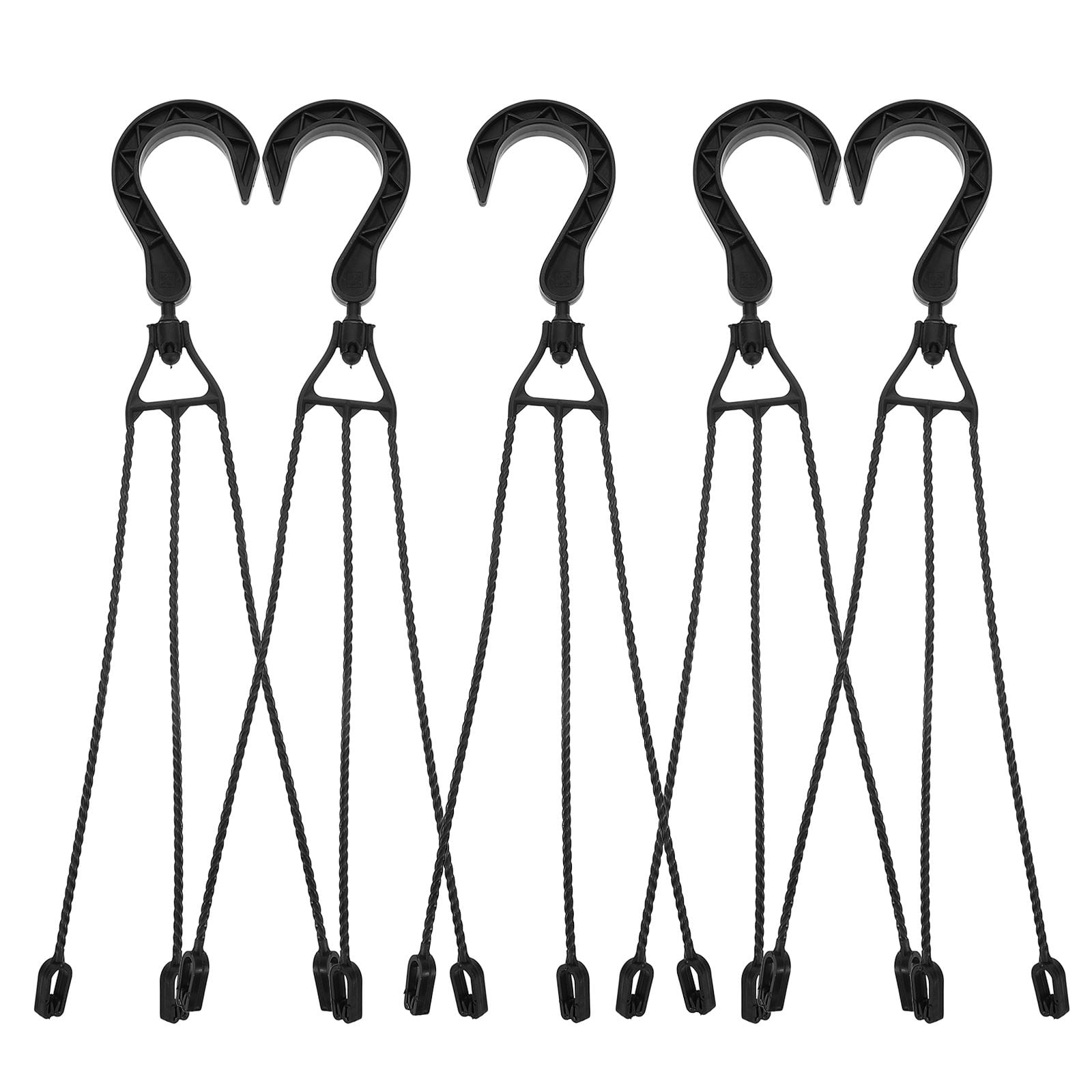 Worgeous 5 Pcs Hanging Basin Hook Gardening Plant Pot Hooks Hanger ...
