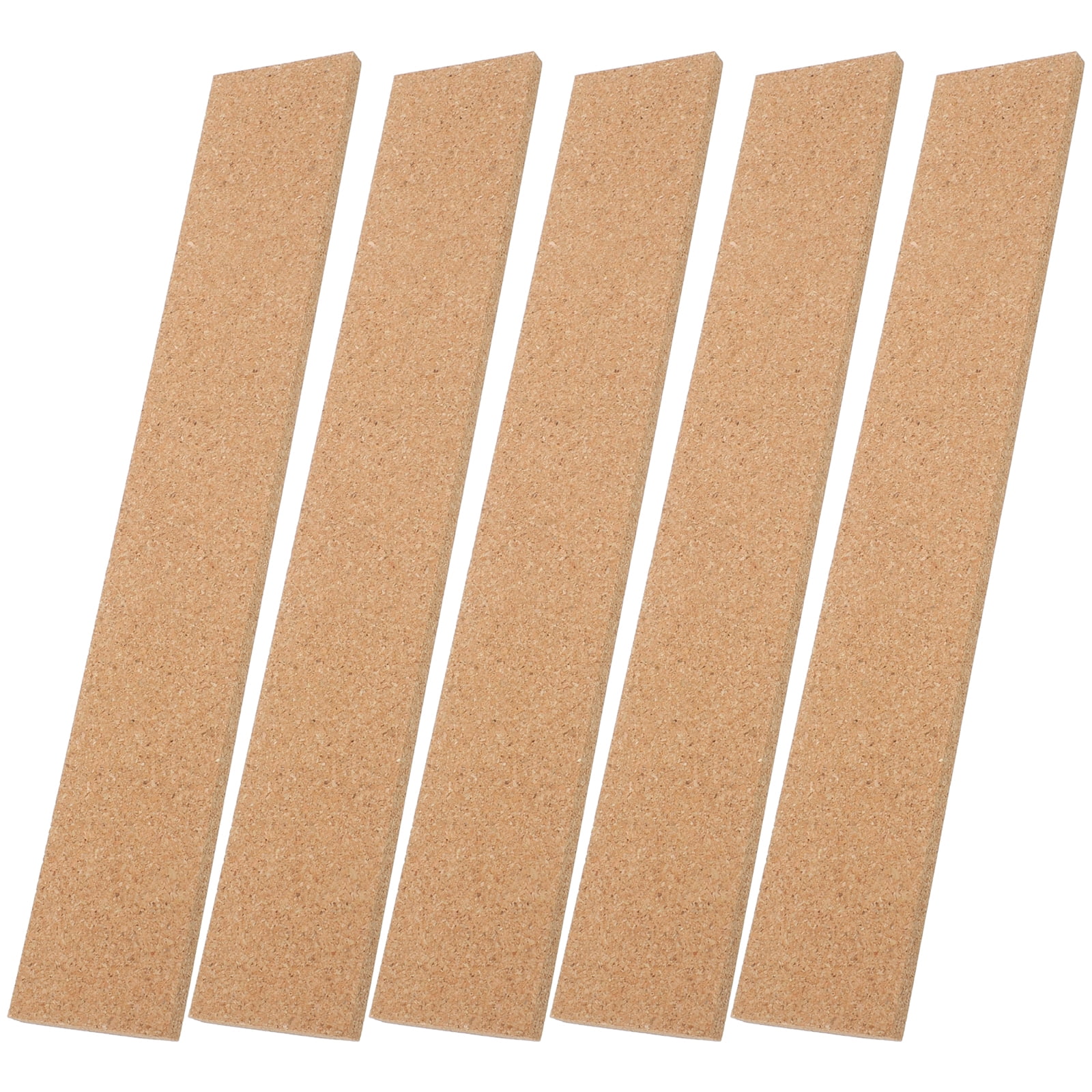 Worgeous 5 Pcs Large Cork Board Self-adhesive Frameless Bulletin Strip ...