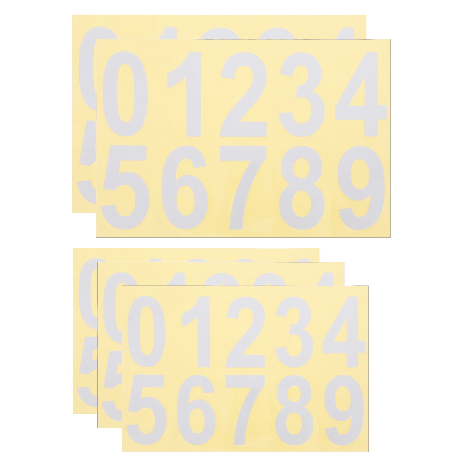 Worgeous 5 Pcs Mailbox Numbers Sticker Automatic Toothpick Dispenser ...