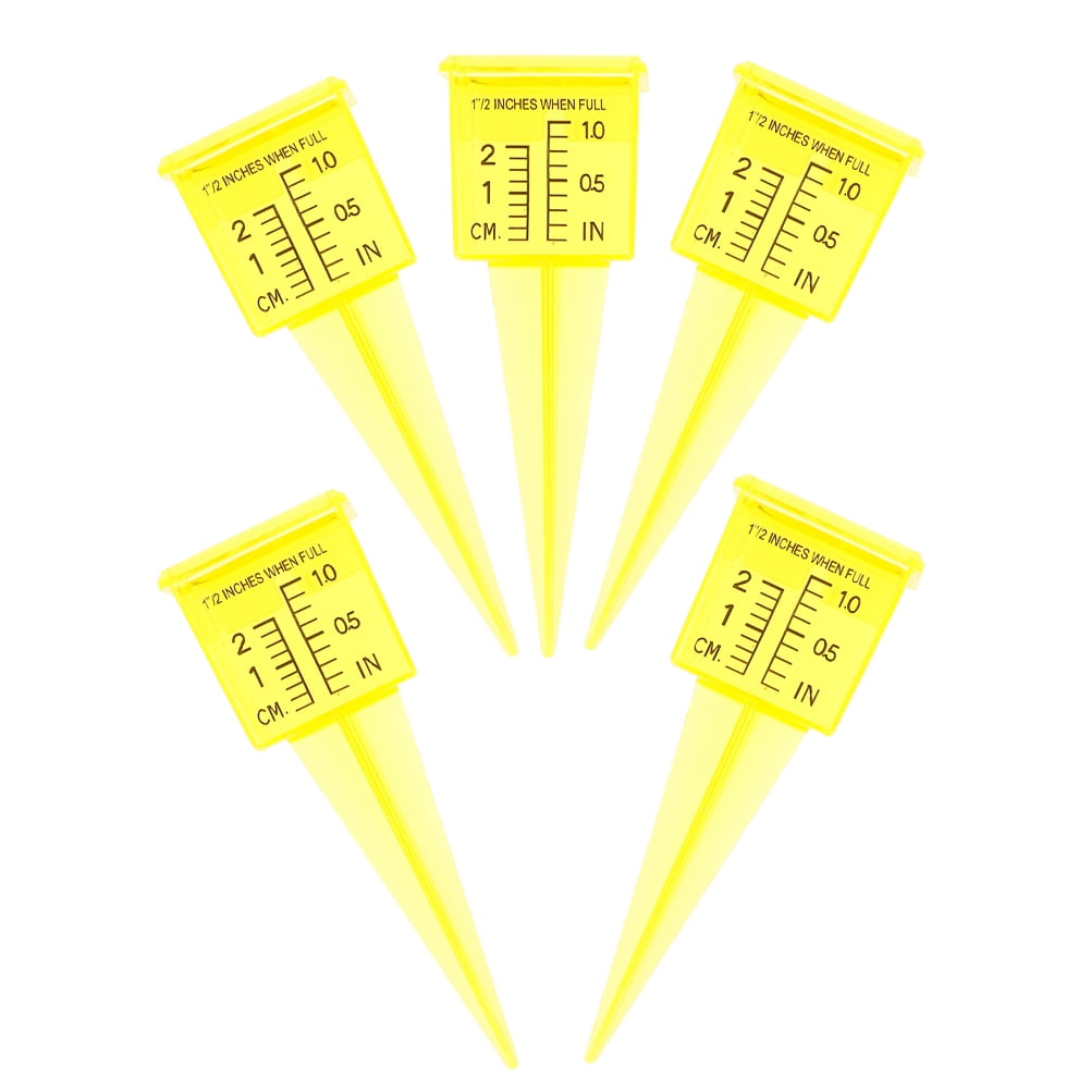 Worgeous 5 Pcs Outdoor Water Measuring Tool Moisture Meter Rain Gauge ...