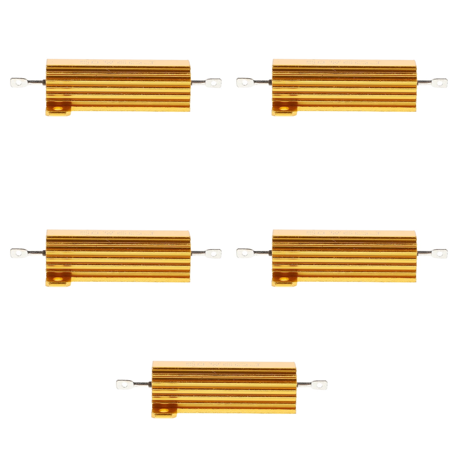WHAMVOX Vehicle Electrical Circuit Led Load Resistor 5Pcs 3In - Walmart.com