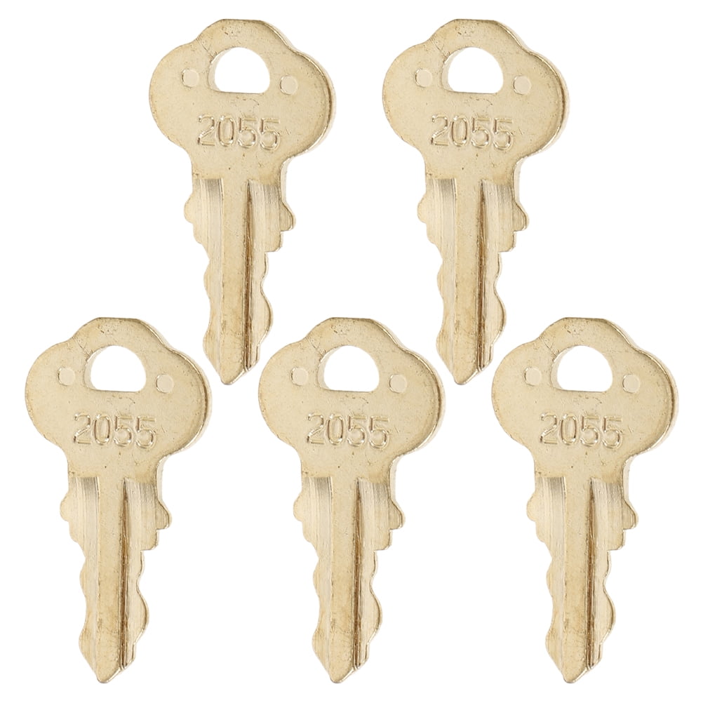 Worgeous 5 Pcs Vending Machine Key 3.70X2.00X0.20CM Golden - Walmart.com