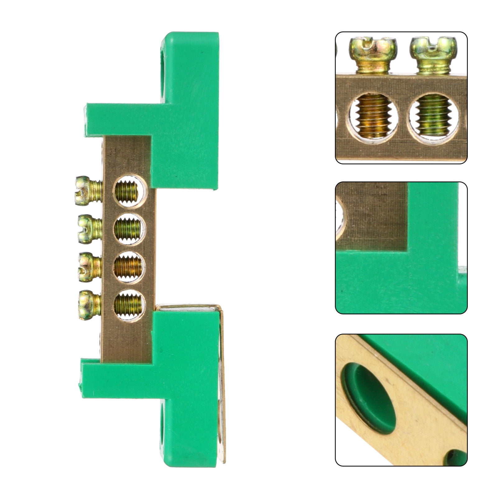 Worgeous 5 Pcs Terminal Block Automotive Connect Grounding Strip Bus ...