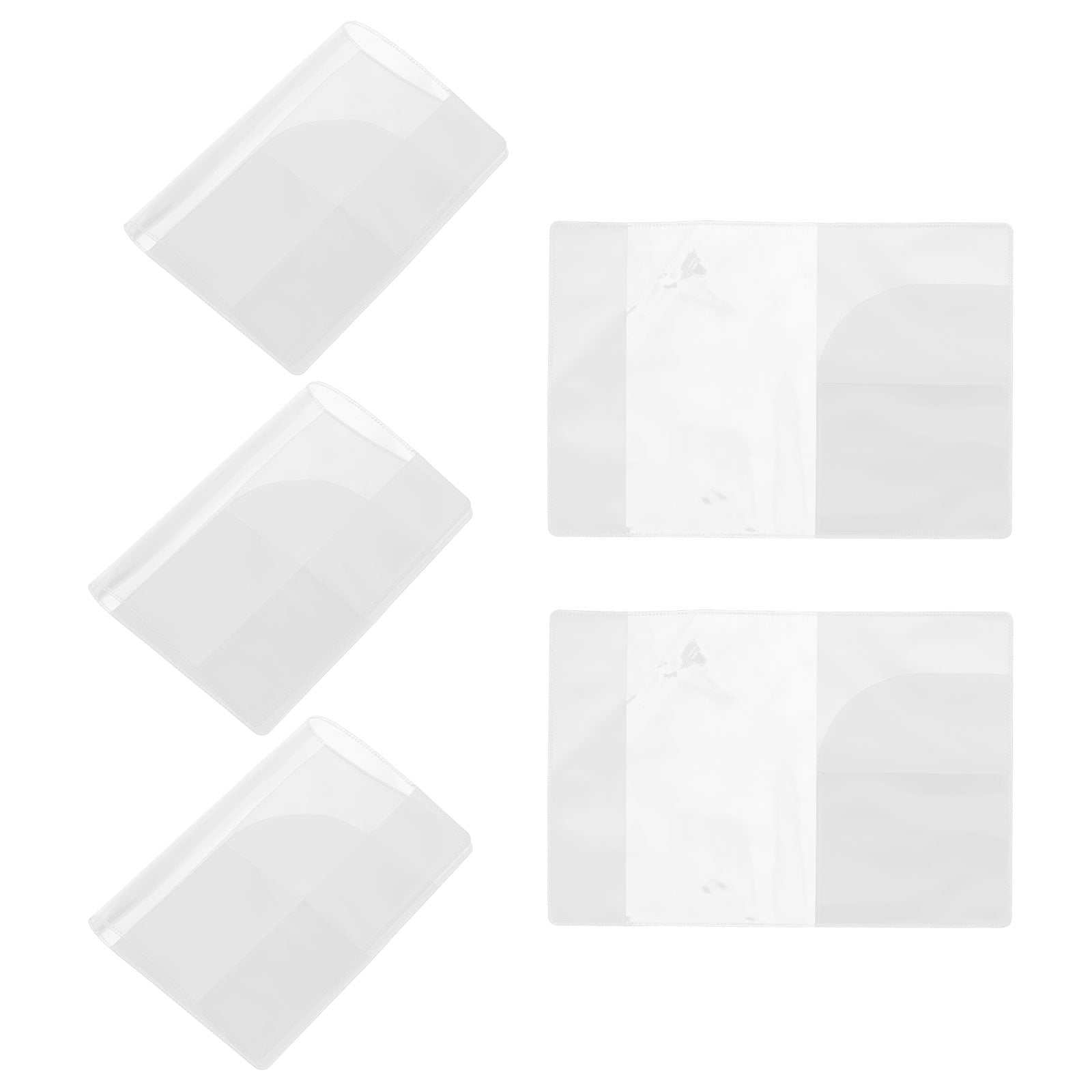 Worgeous 5 Pcs Waterproof Protective Cover Filter Funnel Passport Bag ...