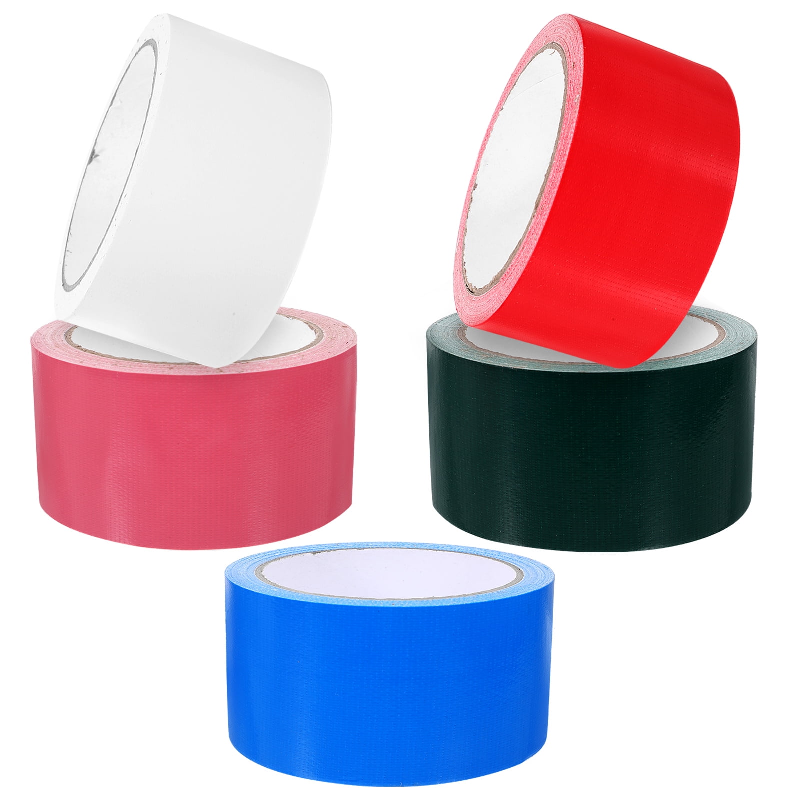 Worgeous 5 Rolls Colored Duct Tape Dividers Blank Rosette Ribbon Deck ...