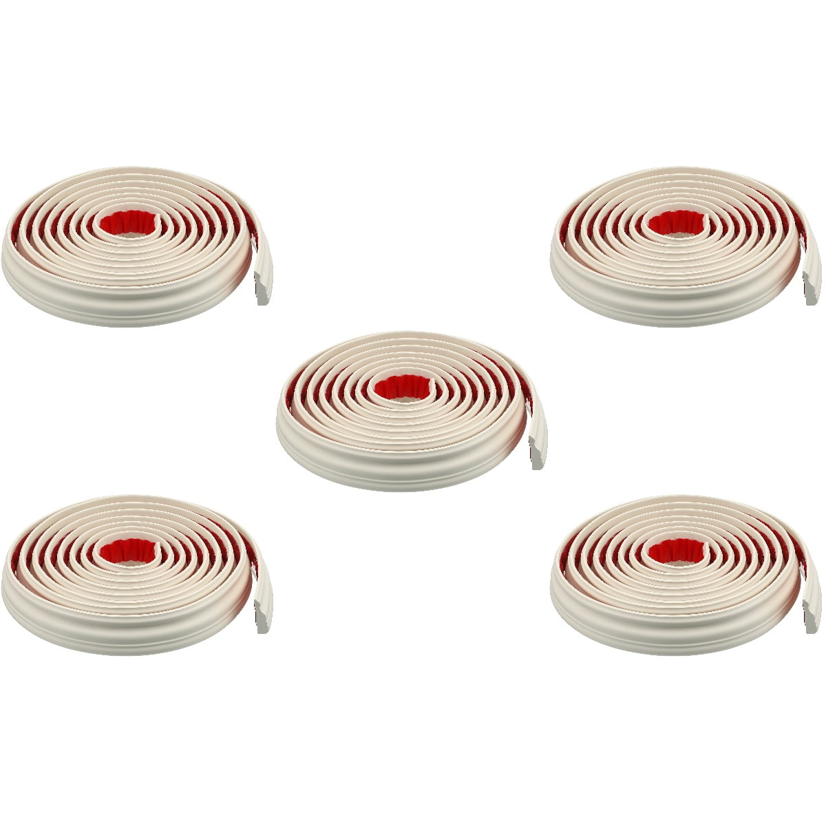 Worgeous 5 Rolls Self Adhesive Wall Trim Sticky Molding Trim Decorative ...