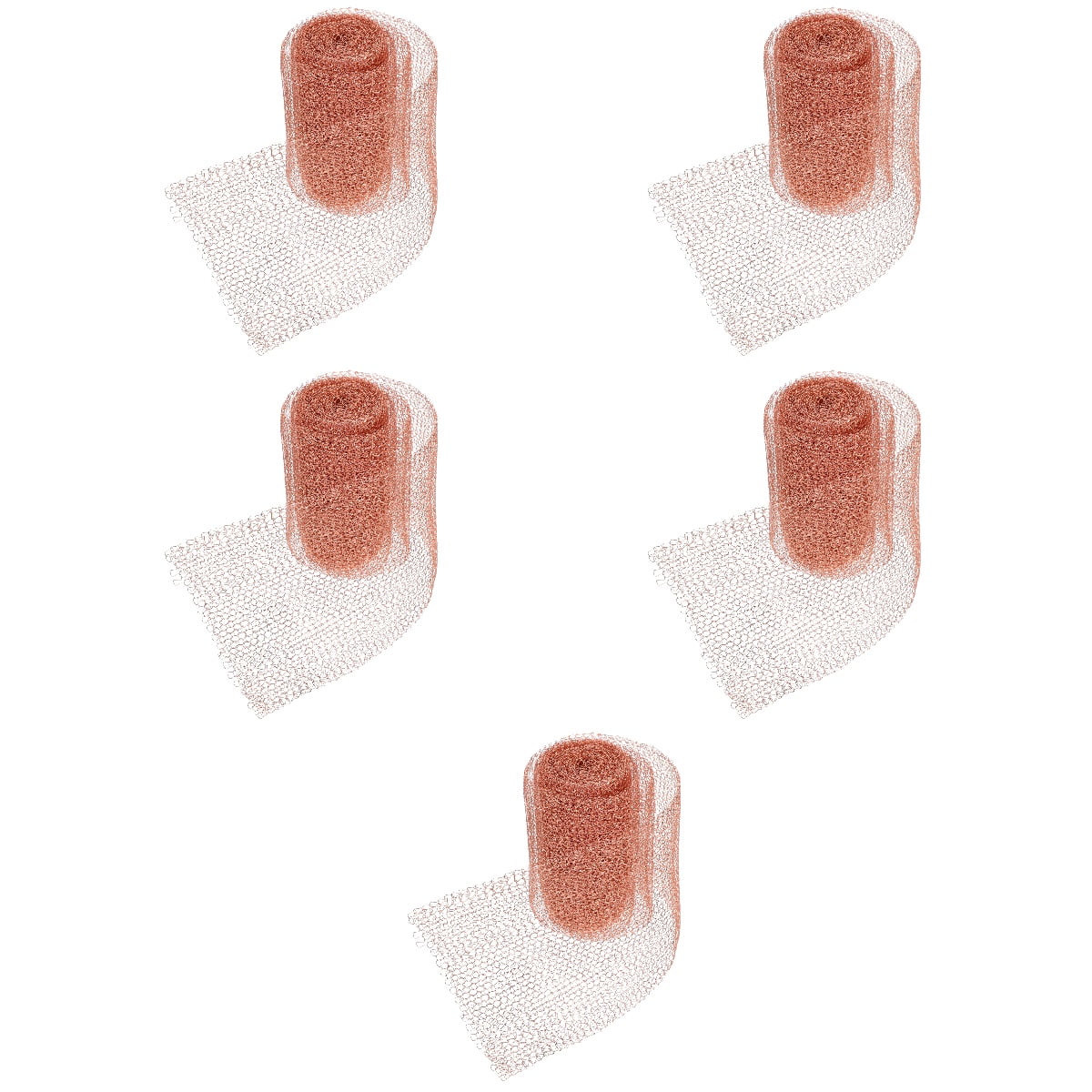 Worgeous 5 Rolls of Copper Mesh Snail Stopper Mesh Copper Blocker Mesh ...