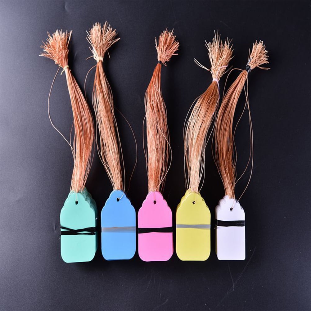 Worgeous 5 Sets/500pcs Waterproof Label Hanging Tag Labeling Markers ...