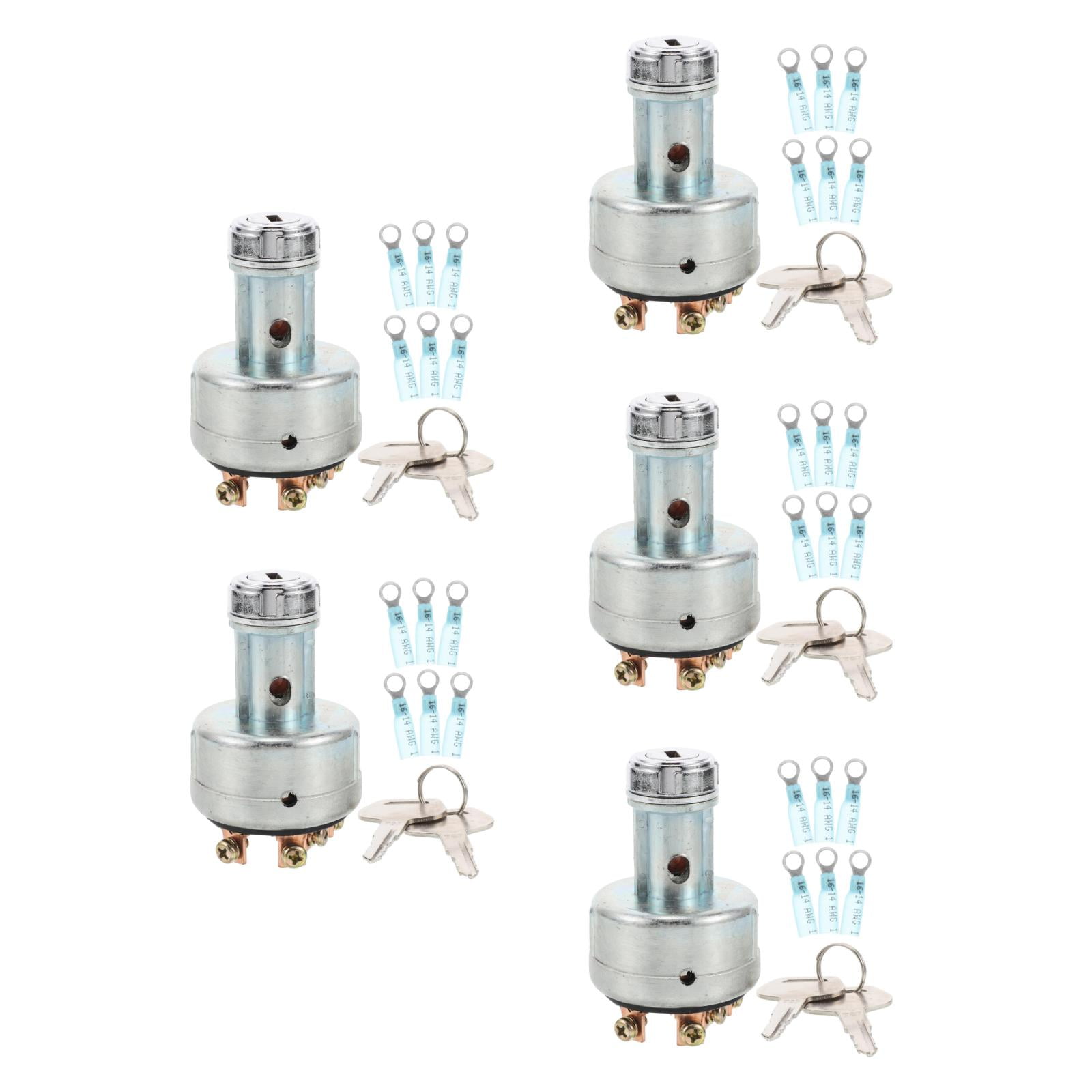 Worgeous 5 Sets Agricultural Ignition Switch 6 Pin Excavator ...