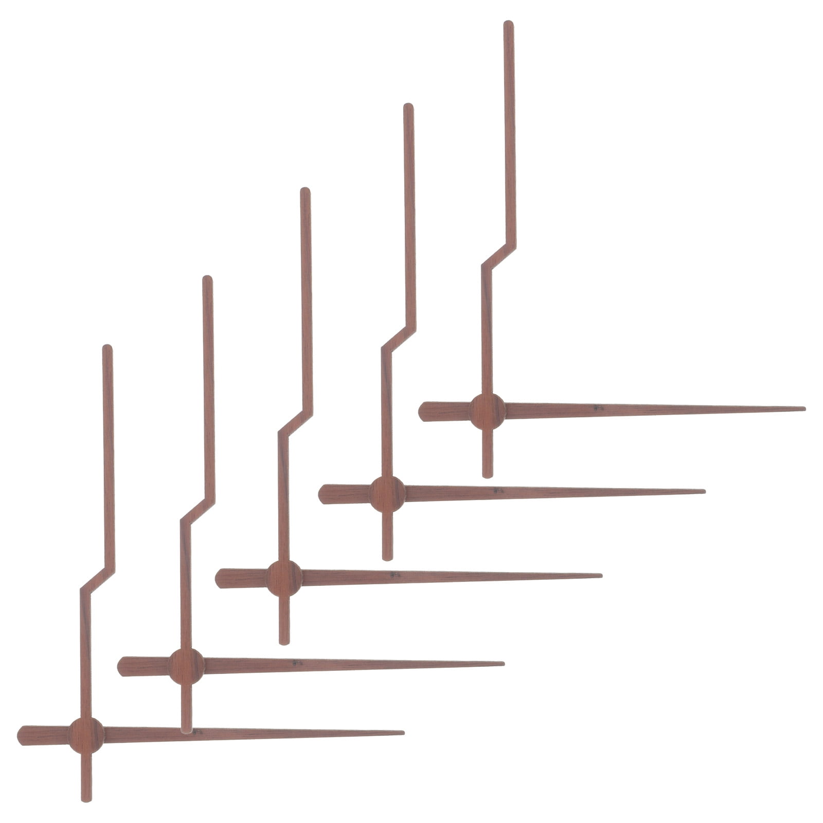 WHAMVOX Wood DIY Clock Hands with Light Brown Wooden Hands for Clock ...