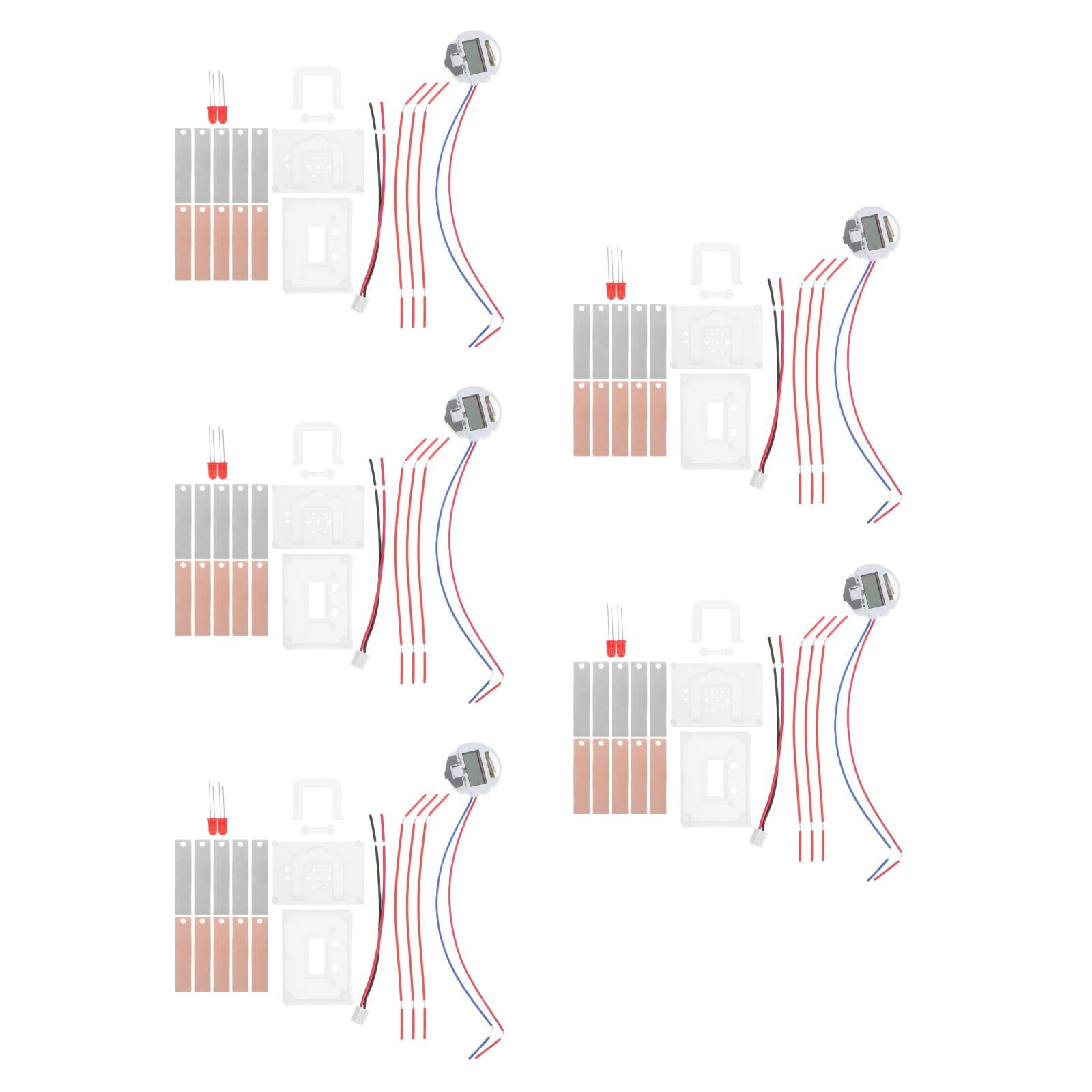 Worgeous 5 Sets Fruit Battery Science Experiment Kit Orange Lemon ...