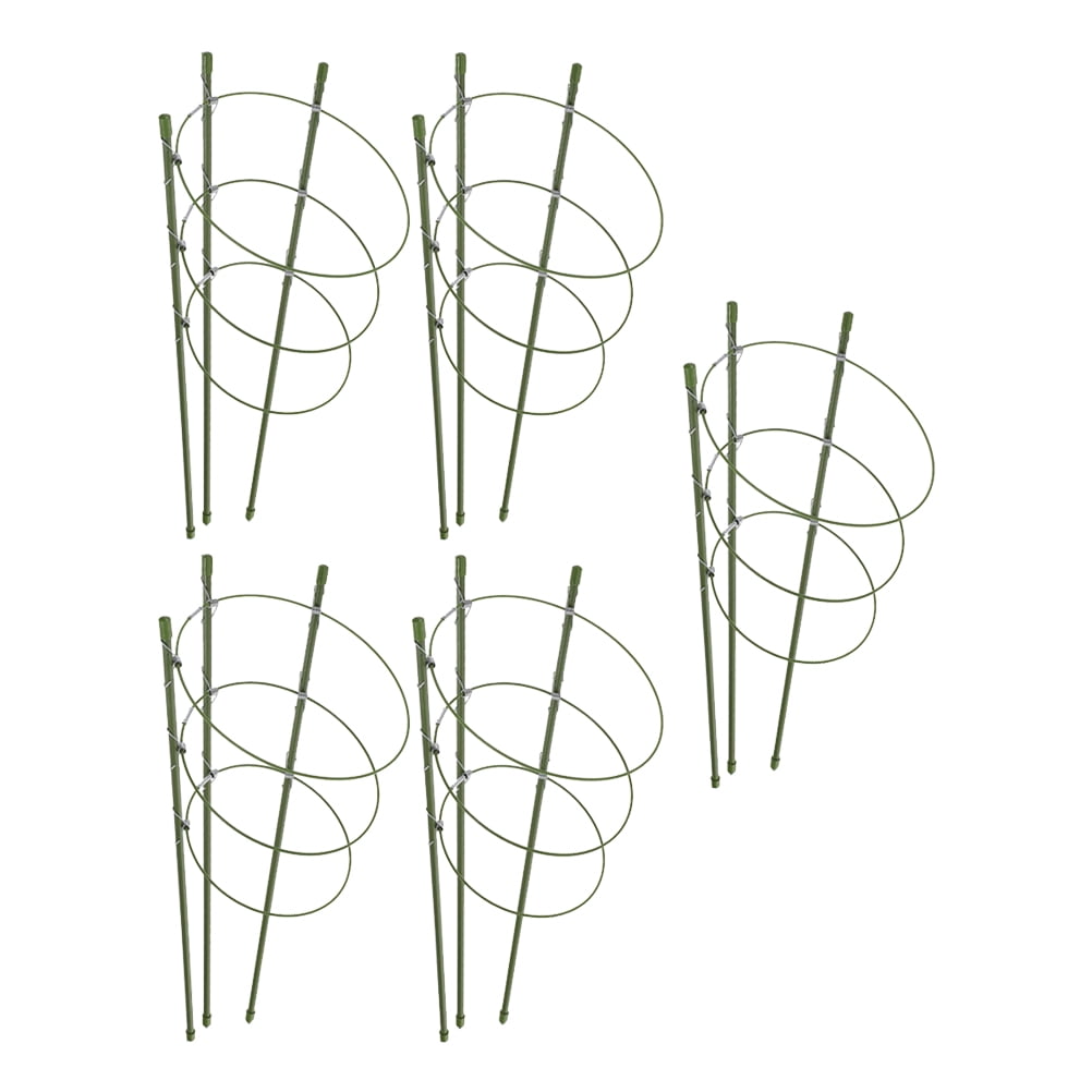 Worgeous 5 Sets Potted Plant Flower Support Cage Plant Climbing Frame ...