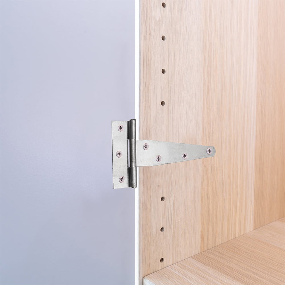 Worgeous 5 Sets Stainless Hinge Display Cabinet Creative Appearance ...