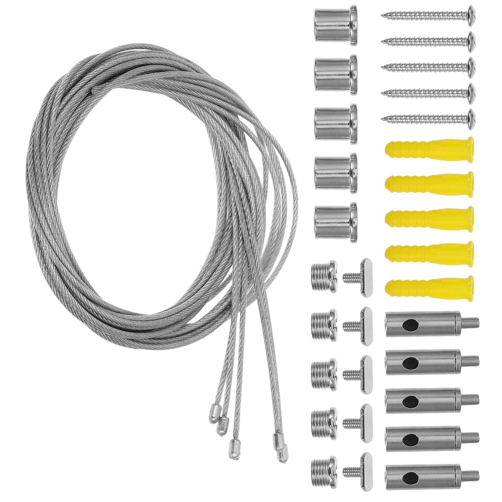 Worgeous 5 Sets Of Suspended Ceiling Wire Ceiling Lights Rope ...