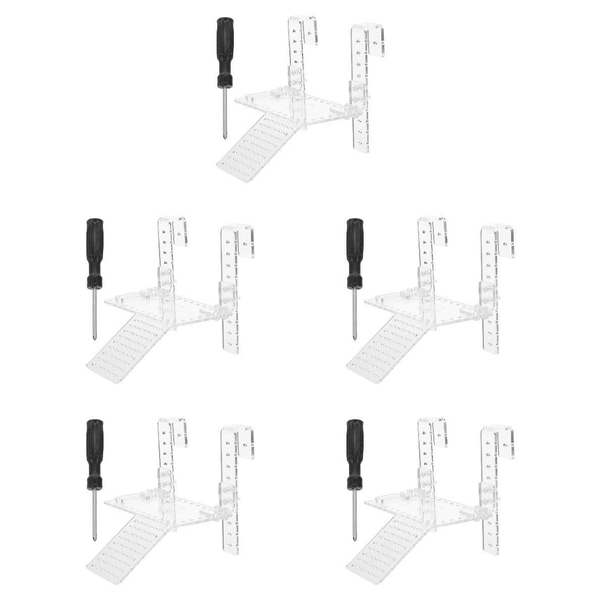 Worgeous 5 Sets of Hanging Turtle Ramp Clear Turtle Platform Turtle ...