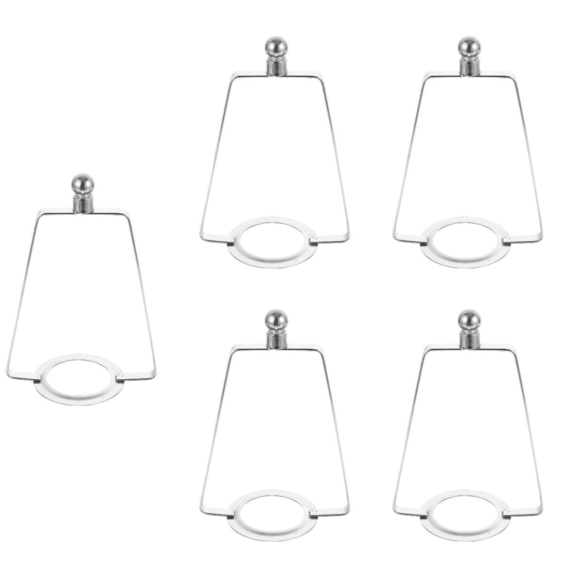 Worgeous 5 Sets of Lamp Harp Metal Lamp Shade Frame Heavy Duty Lamp ...