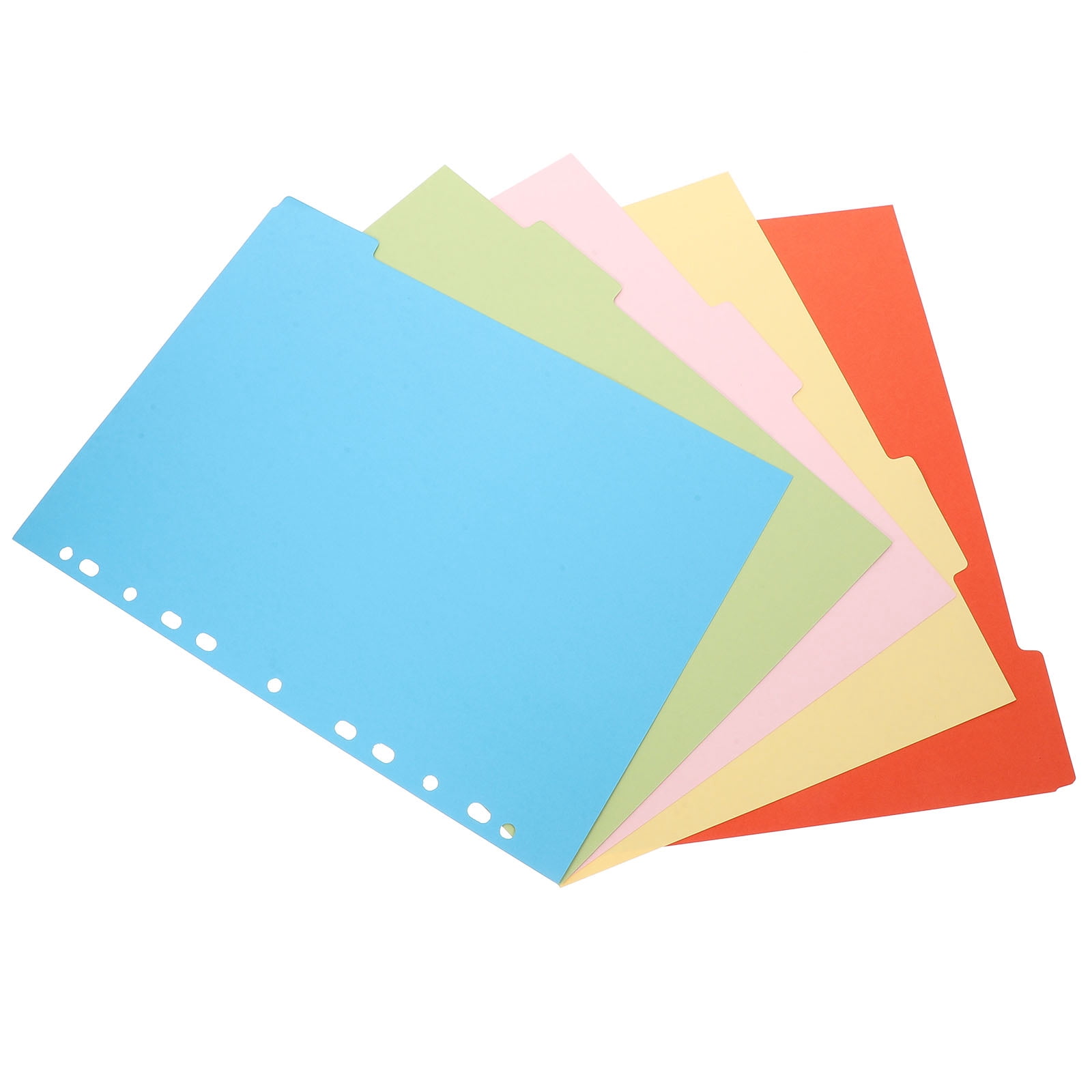 Worgeous 5 Sheets of Notepad Binder Dividers A4 Notepad Divider Loose ...