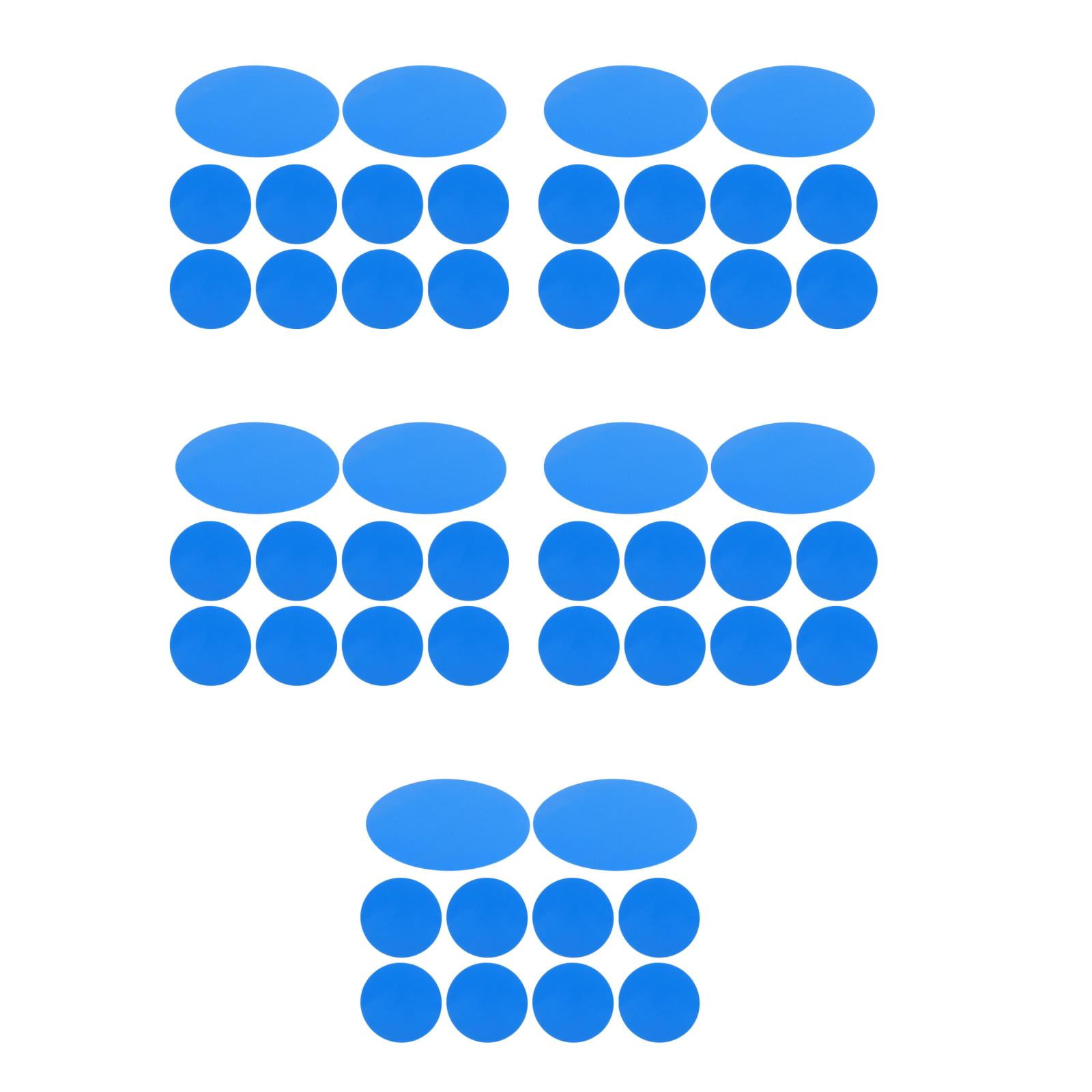 Worgeous 50 PCS Swim Ring Patches Self-Adhesive Pool Repair Sticker ...