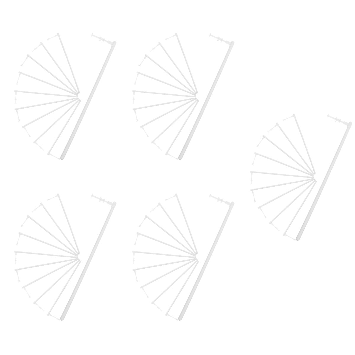 Worgeous 50 Pcs DIY Pinwheel Rods Windmill Making Sticks Windmills ...