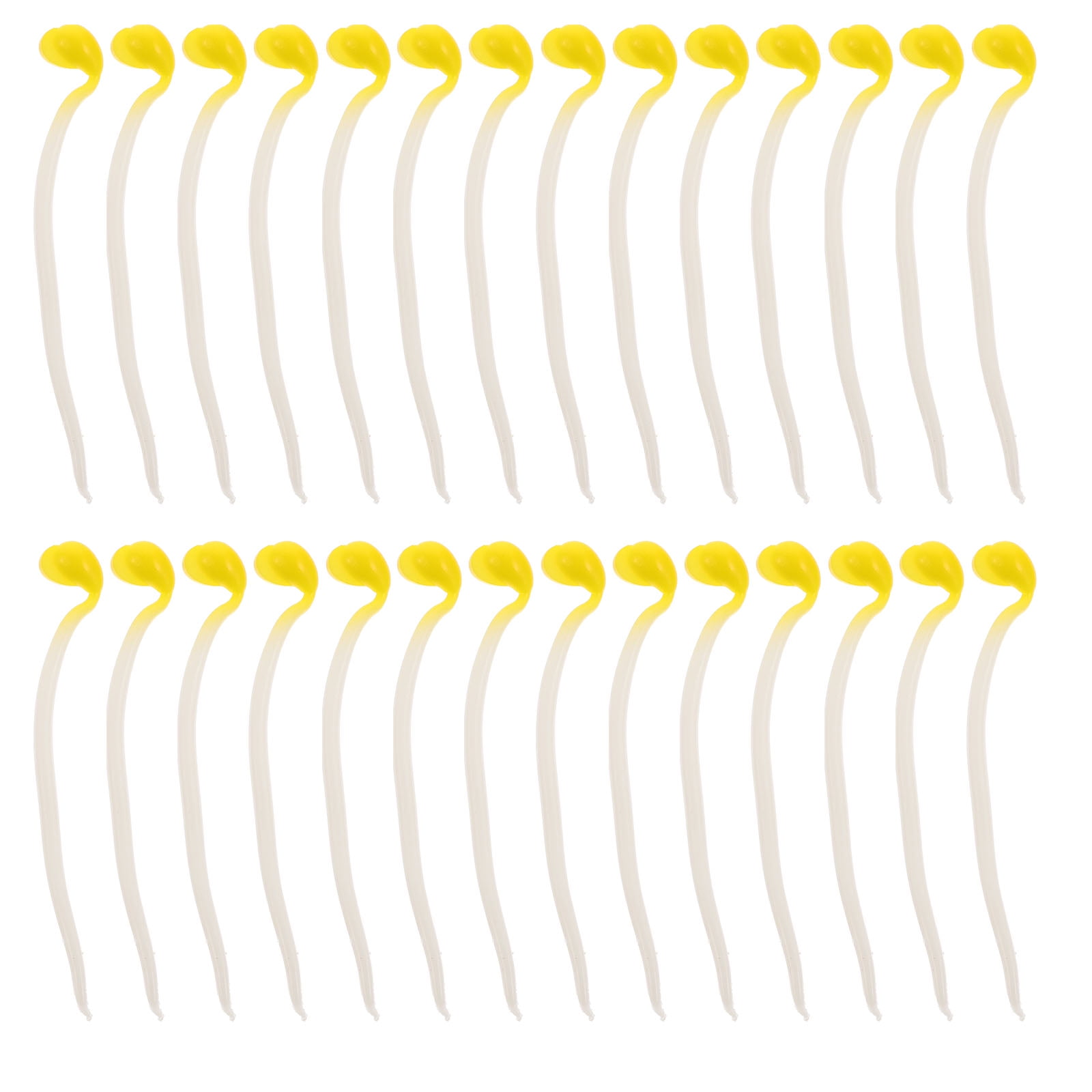 Worgeous 50 Pcs Fake Bean Sprouts Toy Fake Bean Sprouts 10X5CM ...