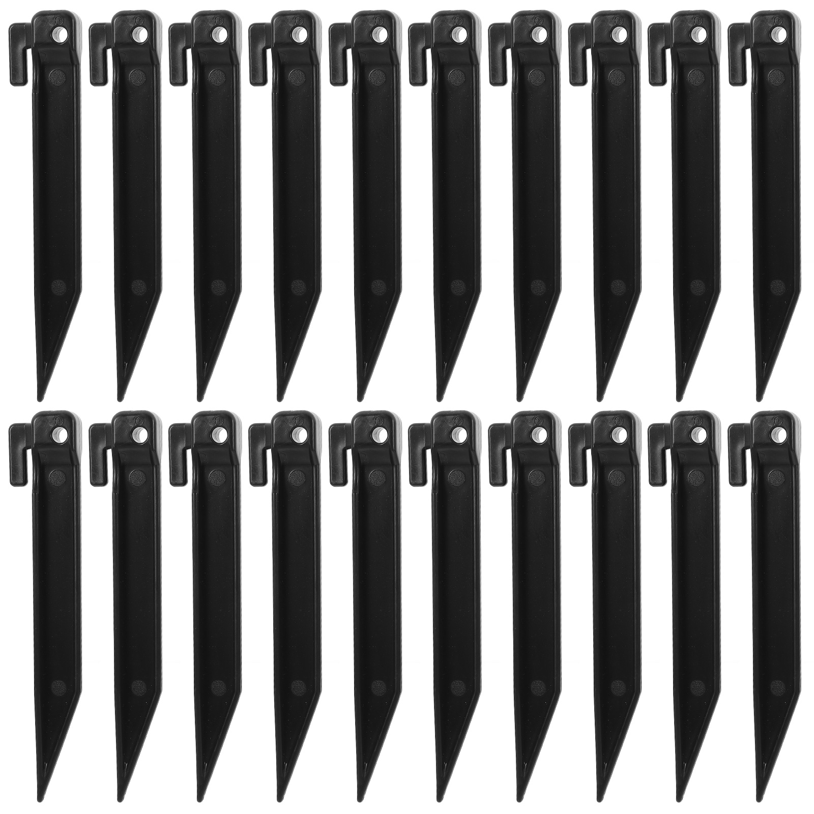 Worgeous 50 Pcs Fasteners Clasp Button Lawn Mower Ground Spikes 15.00X2 ...