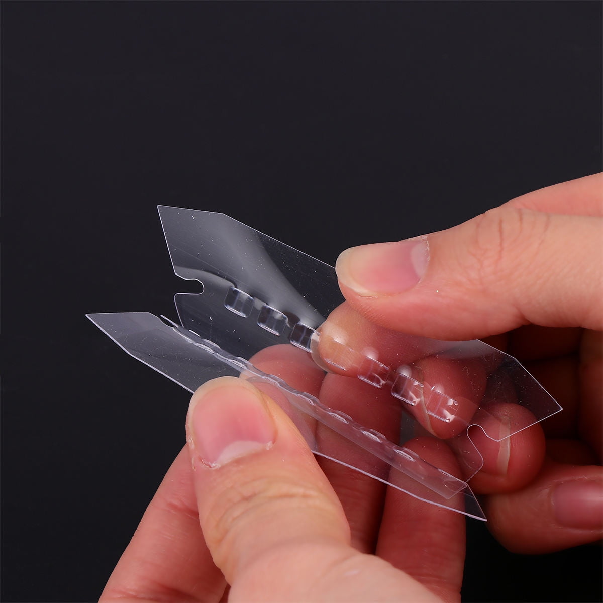 Worgeous 50 Pcs Hanging File Folder Tabs Index Organiser Clear Tags for ...