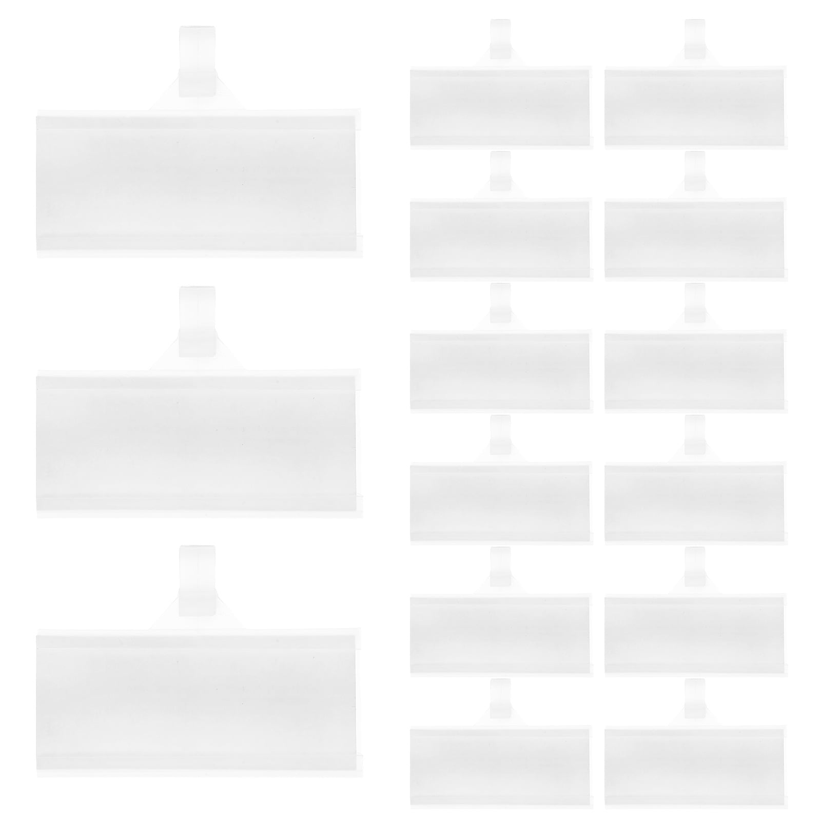 Worgeous 50 Pcs Plastic Tags for Labeling Wire Labels Advertising ...