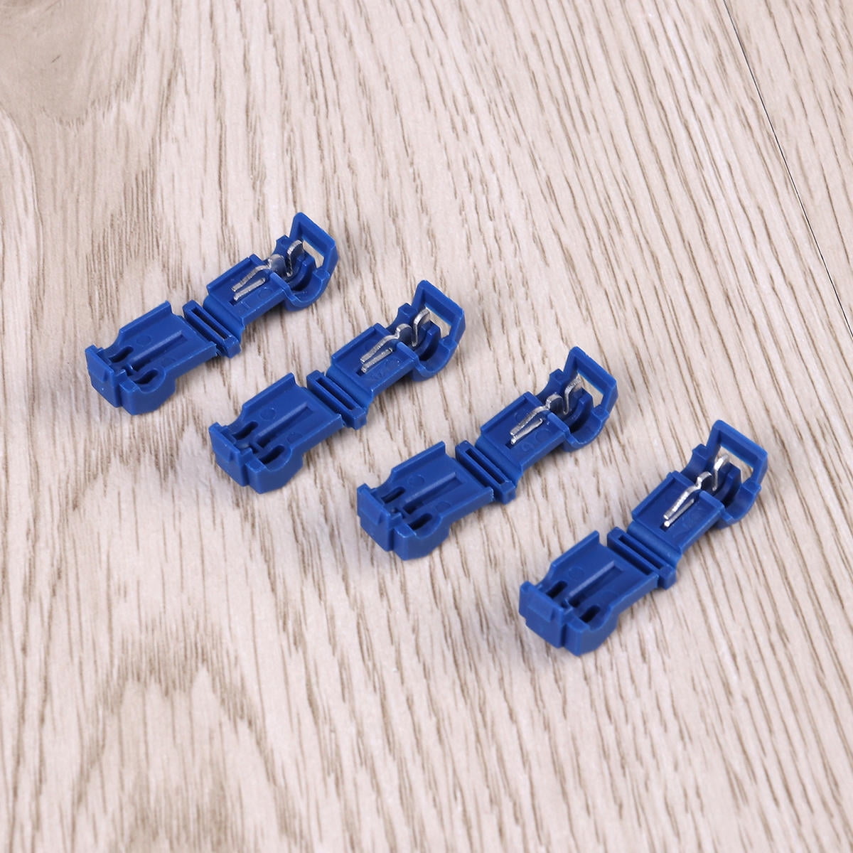 Worgeous 50 Pcs Quick Splice Wire Terminals Male Spade Connectors ...
