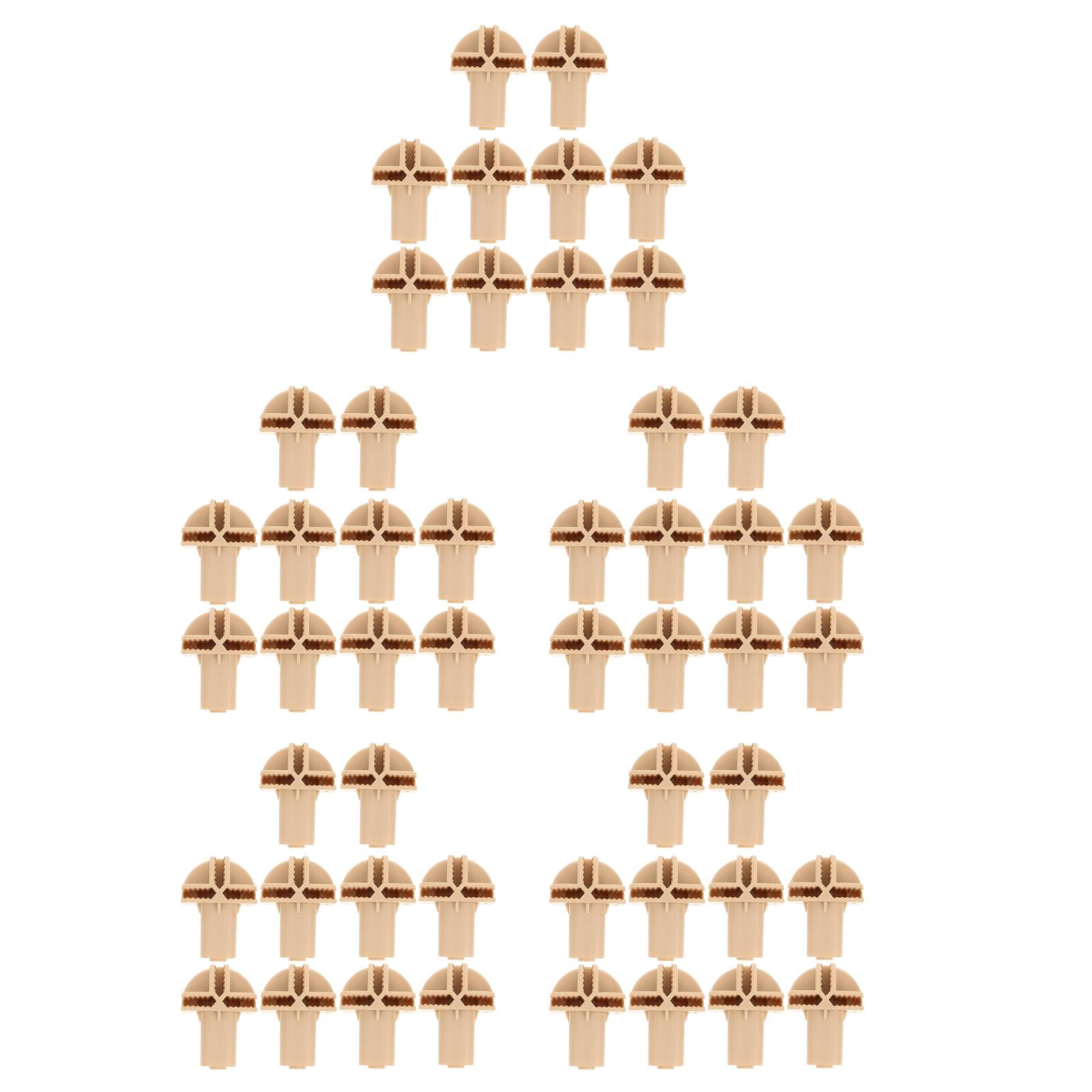 Worgeous 50 pcs Grid Cube Connectors Wire Cube Connectors Plastic ...