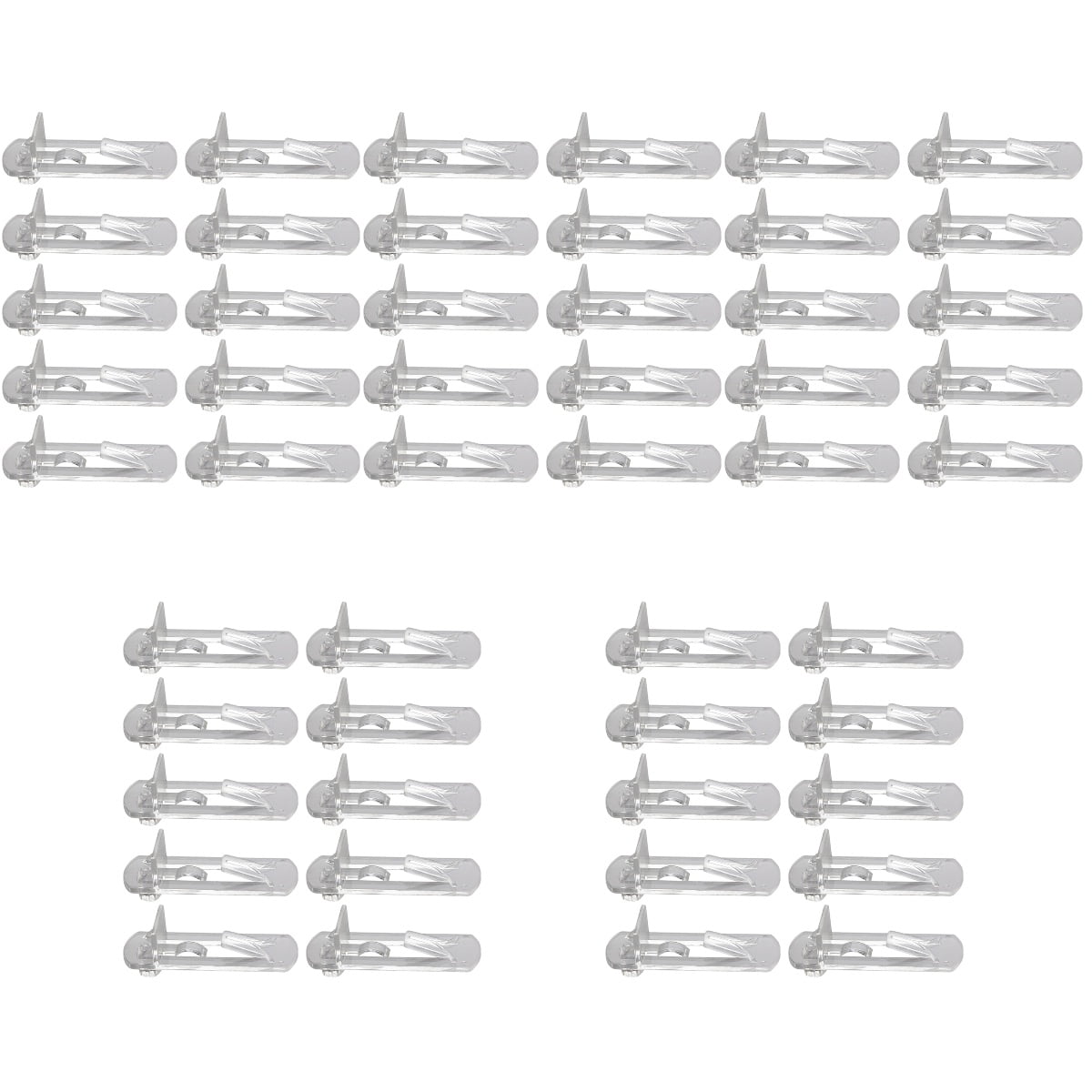 Worgeous 50 pcs Locking Shelf Pins Cabinet Shelf Clips Locking Shelf ...
