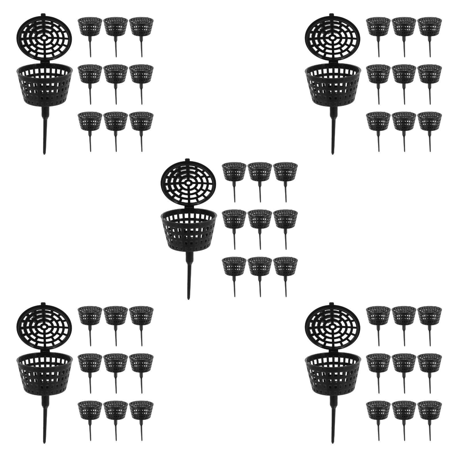 Worgeous 50 pcs Plastic Gardening Fertilizer Baskets Fertilizer ...