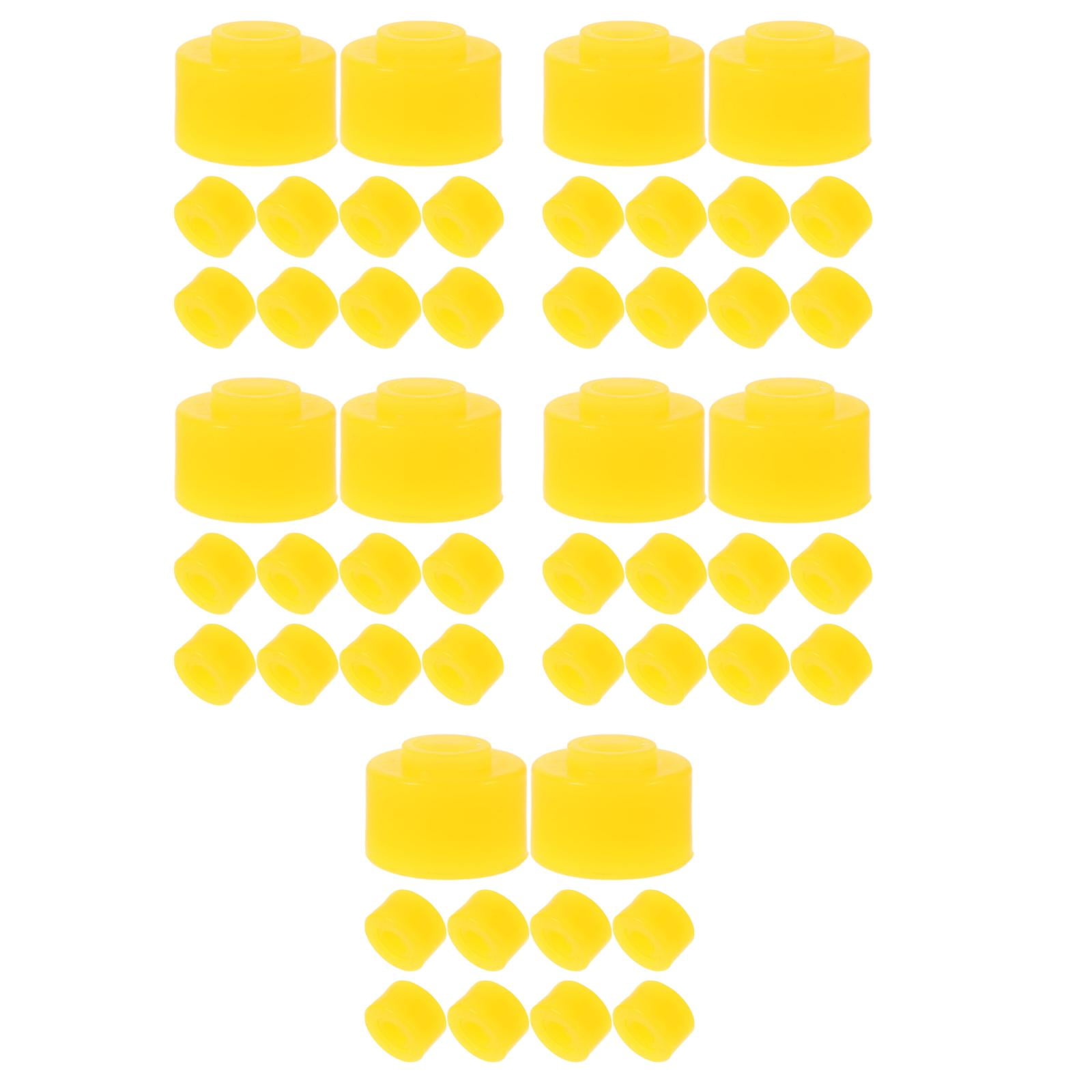 WHAMVOX HOMEMAXS 50 pcs Truck Bumper Rubber Blocks for Cars Rear Cargo ...