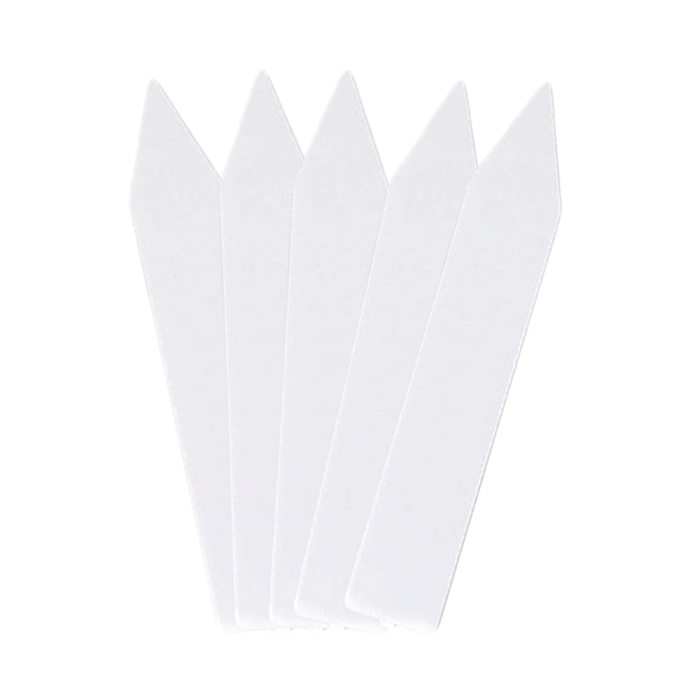 Worgeous 500pcs White Plastic Garden Plant Tags Waterproof Labels for ...