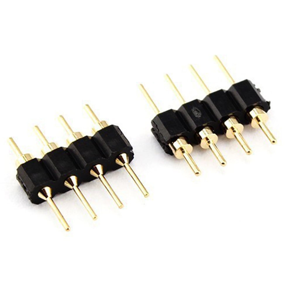 Worgeous 50PCS 5050 Colorful Light Strips Free Solder Male And Female ...