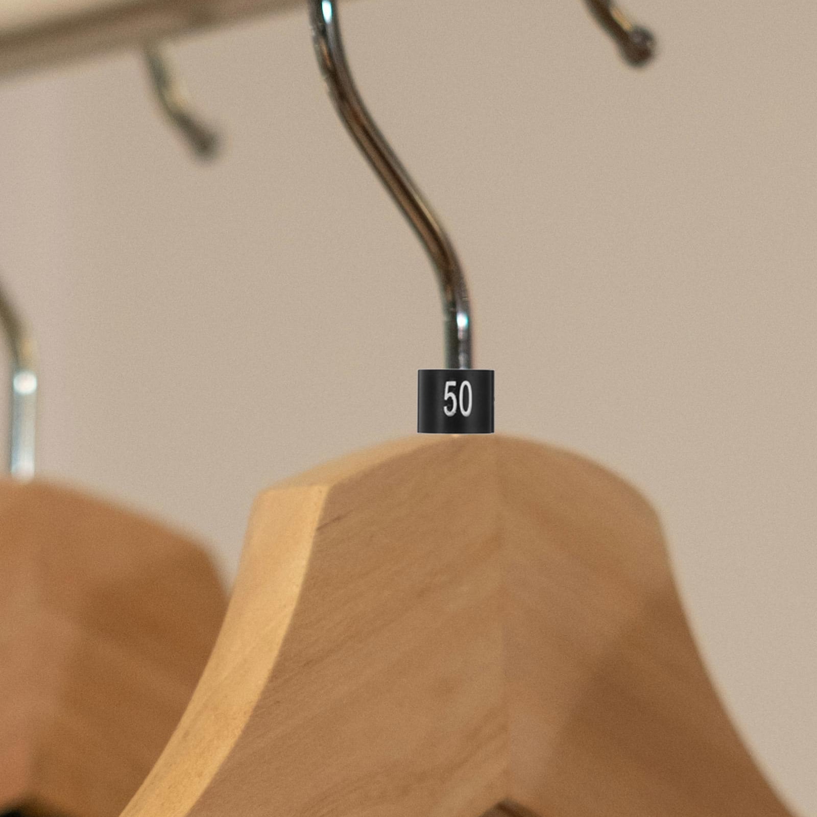 Worgeous 50Pcs Clothing Hanger Number Tags Number Garment Clothing ...