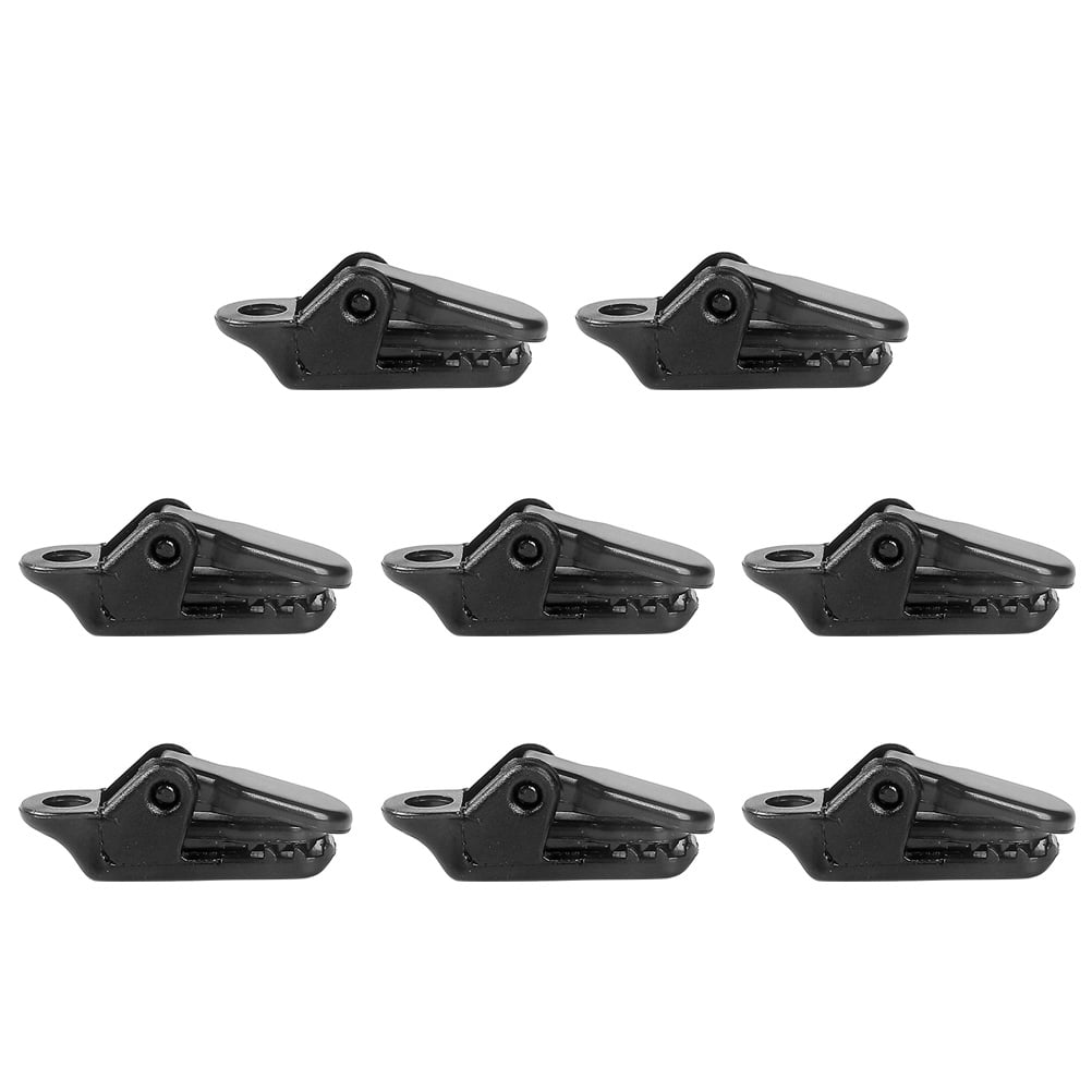 Worgeous 50Pcs Tent Clips Cord Fixing Clamps for Tarp Awnings Outdoor ...