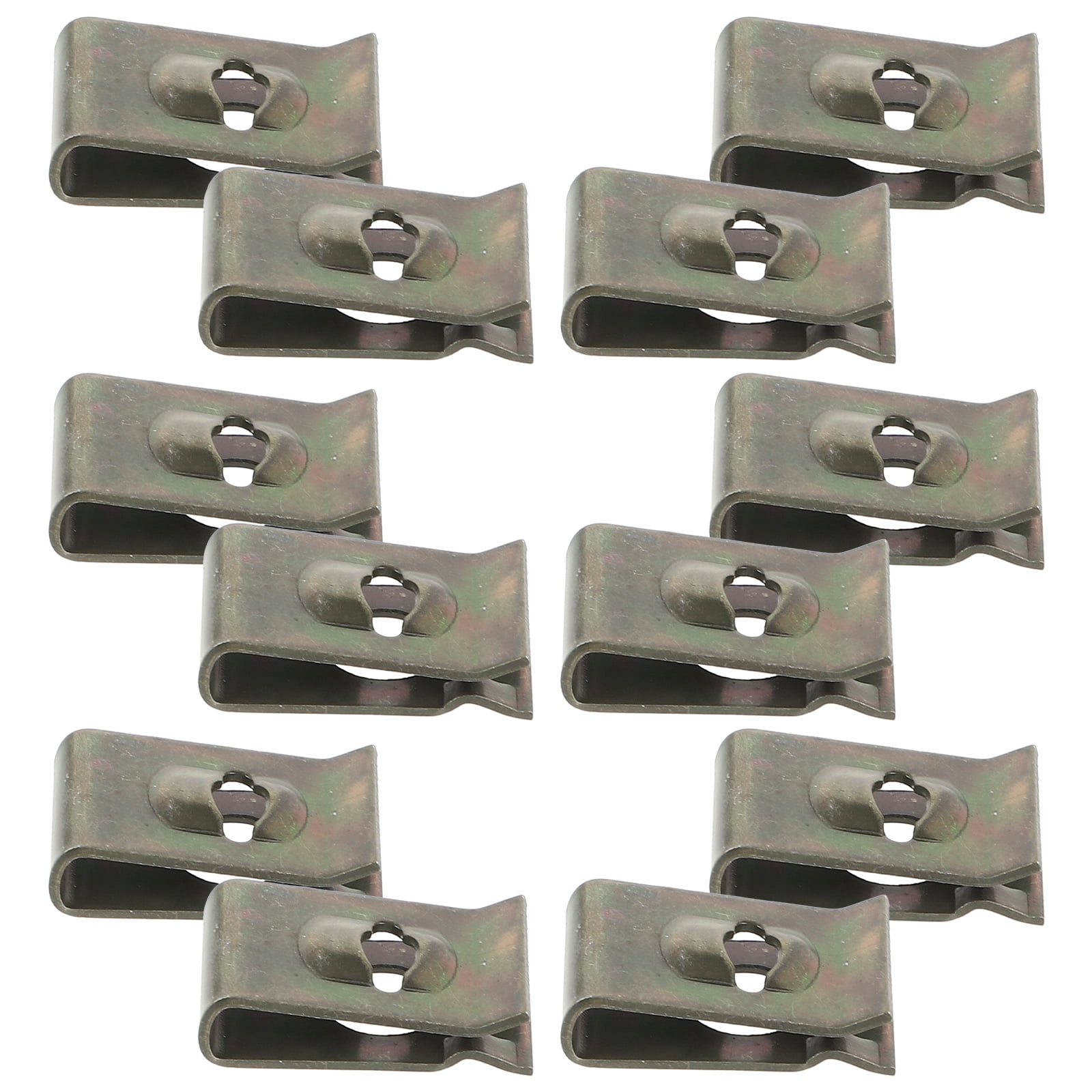 Worgeous 50pcs Bumper Retainer Fastener U Shaped Clips Universal Bumper ...