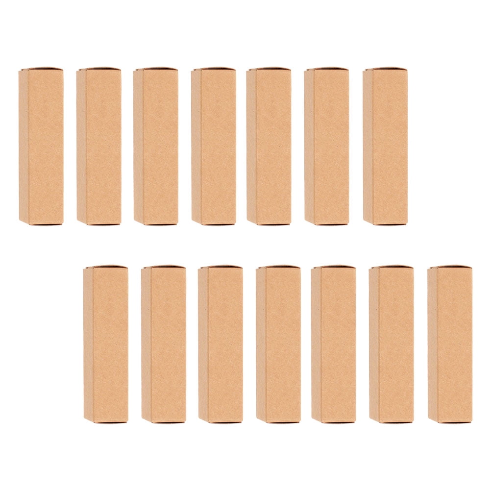 Worgeous 50pcs Kraft Paper Lipstick Packaging Boxes Empty Lip Gloss ...