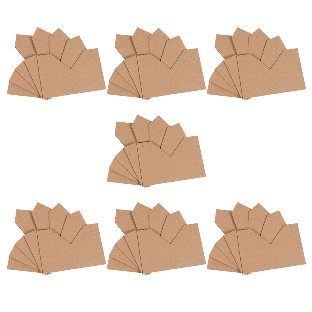 WHAMVOX Brown Craft Paper Picture Frame Corner Guards for Decor 50pcs ...
