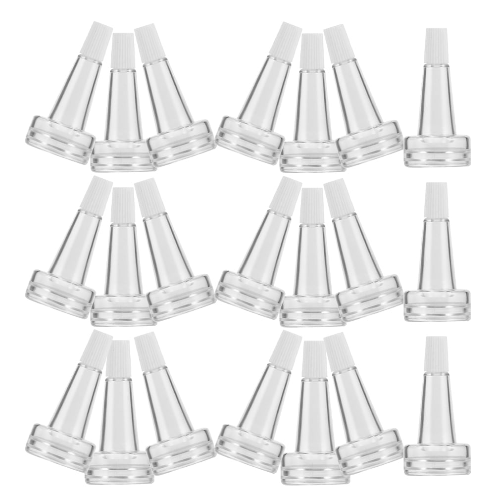 Worgeous 50pcs Vial Bottle Cap 20-teeth Vial Liquid Bottle Cap Serum ...
