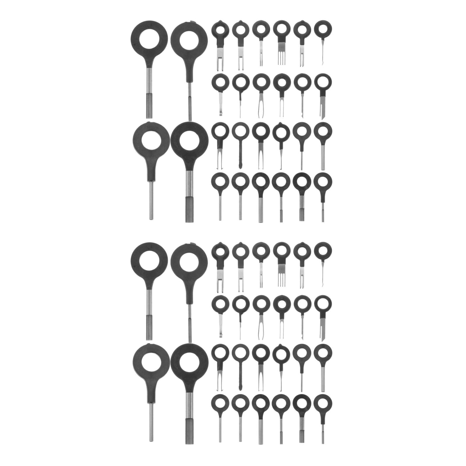 Worgeous 56 Pcs Terminal Pin Removal Tool Kit Electrical Connector Pin ...