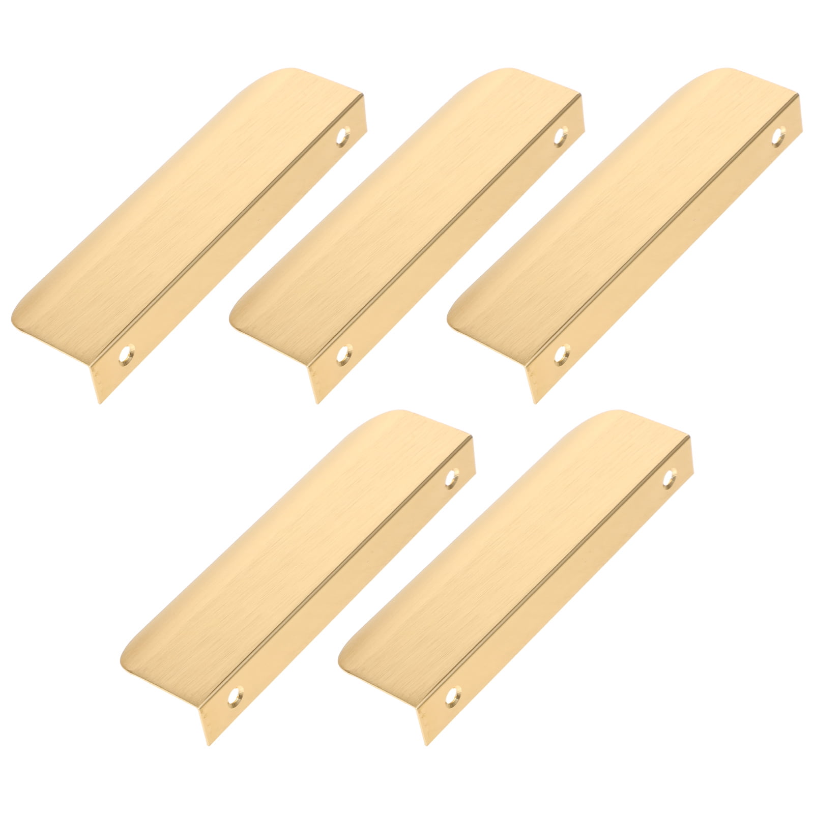 WHAMVOX 5PCS Finger Pulls for Cabinets Center Tab Cabinet Handle Edge ...