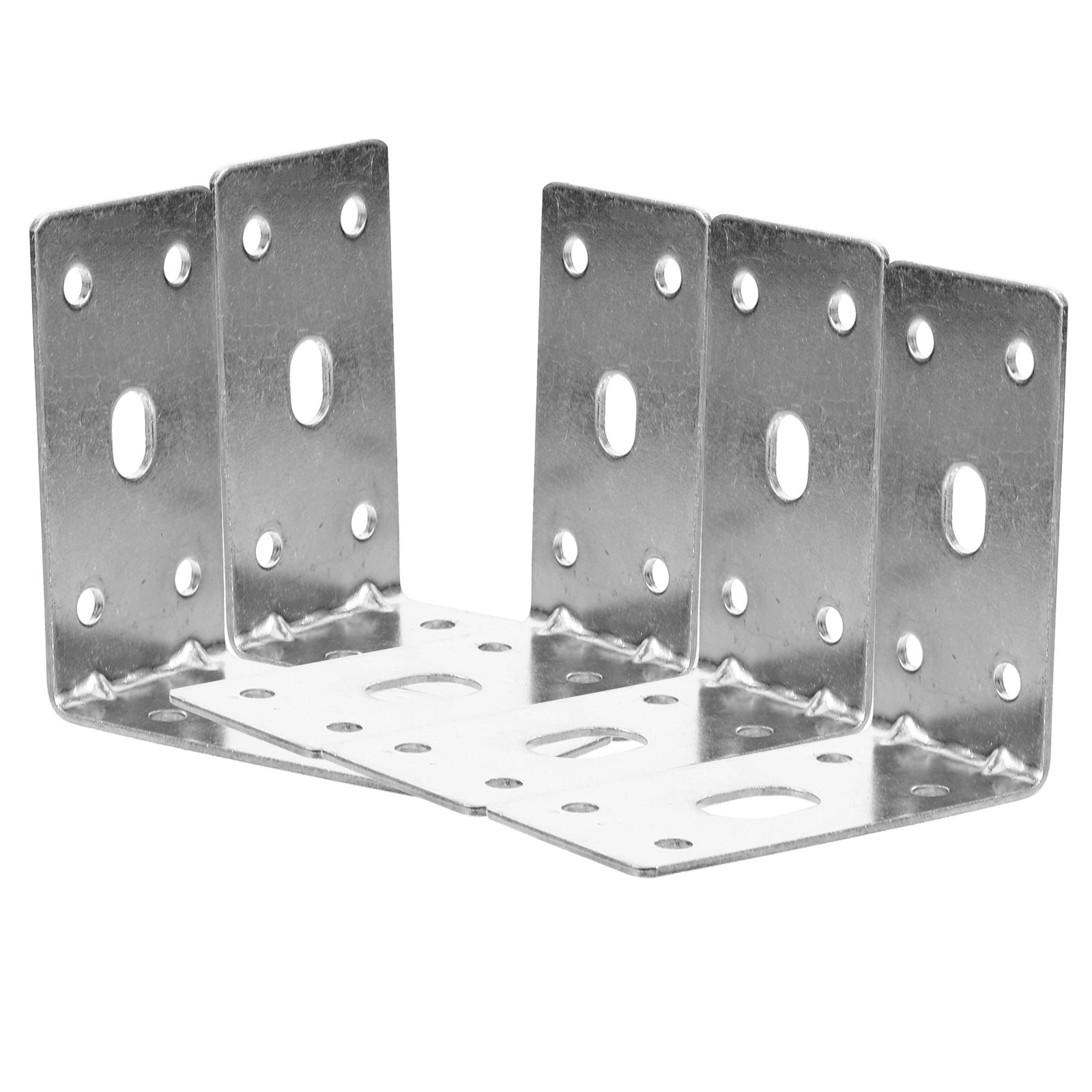Worgeous 5Pcs Metal L-Shape Corner Brace Bracket Right Angle Bracket 90 ...