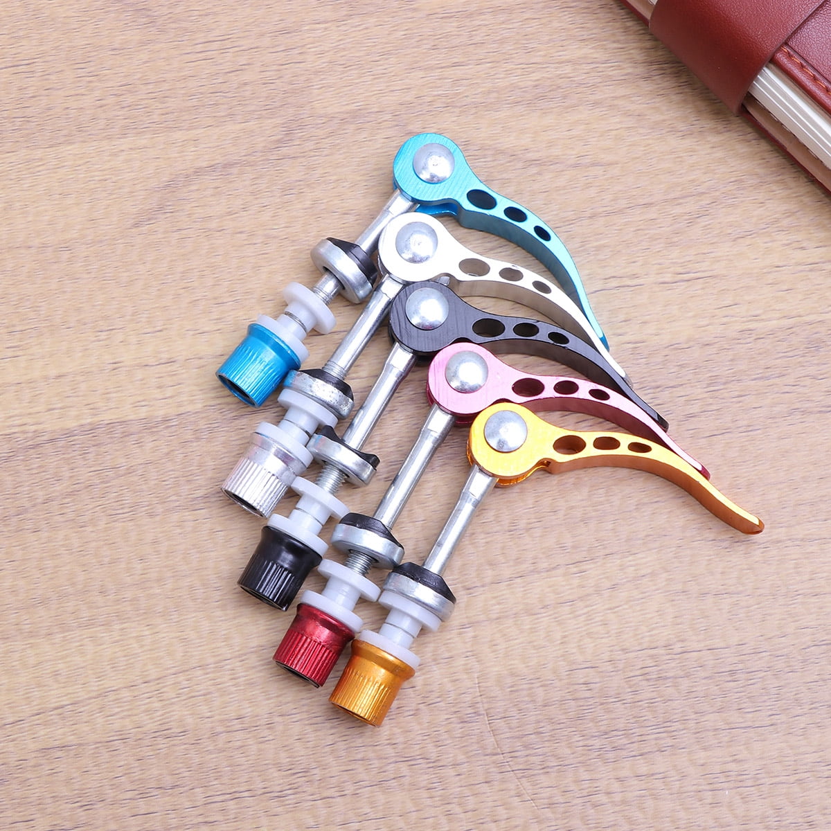 Worgeous 5Pcs Quick Release Bike Wheel Skewers for Cyclists in Various ...